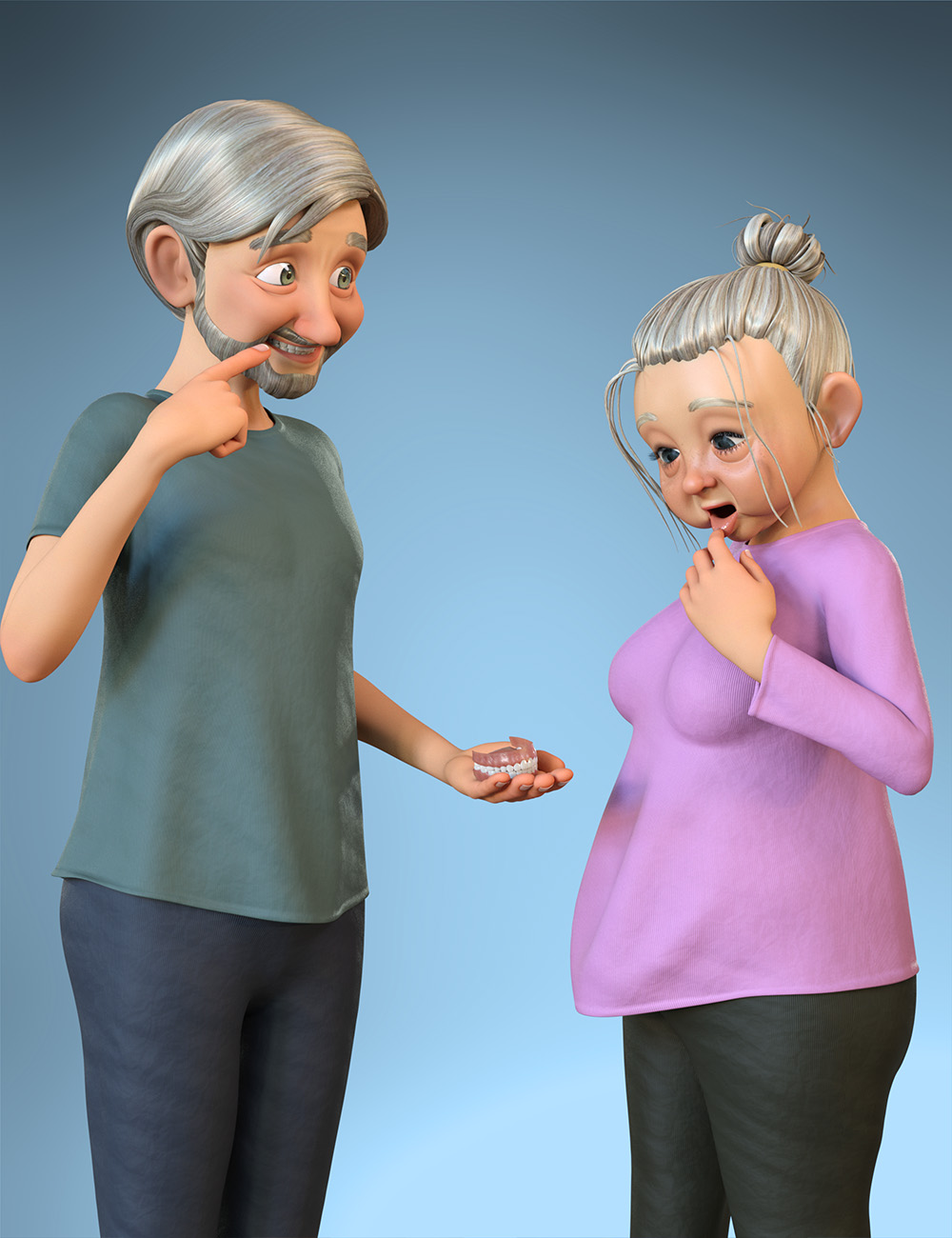 Toon Generations 9 Bundle for Genesis 9 | Daz 3D