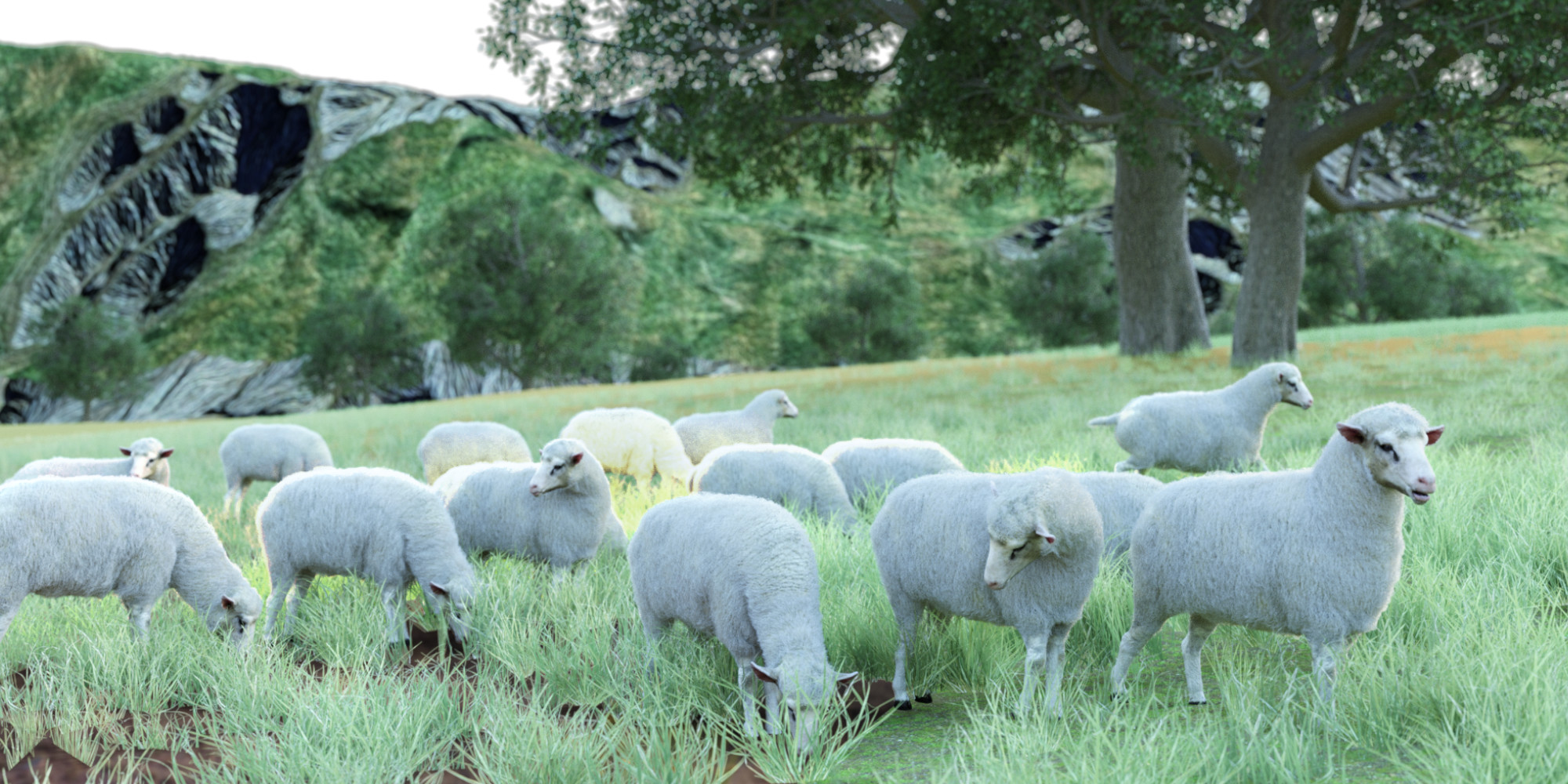 DA Sheep for Daz Horse 3 | Daz 3D