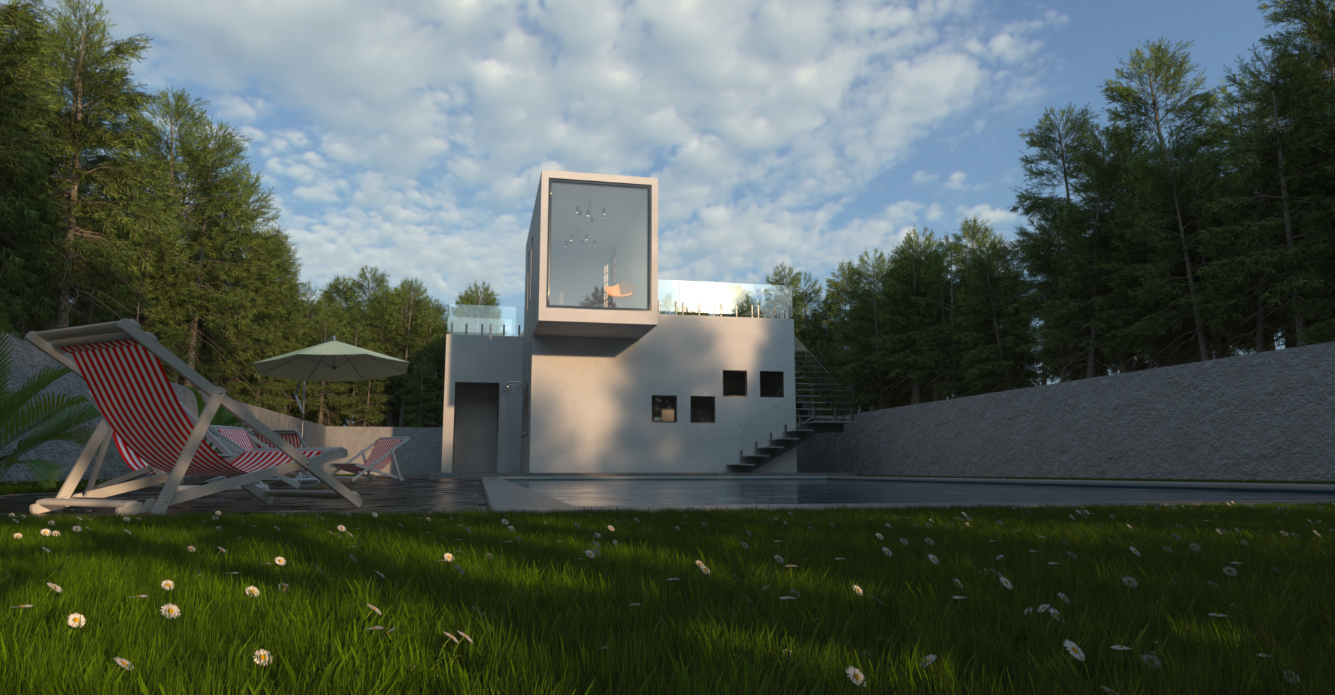 Easygoing Swimming Pool | Daz 3D