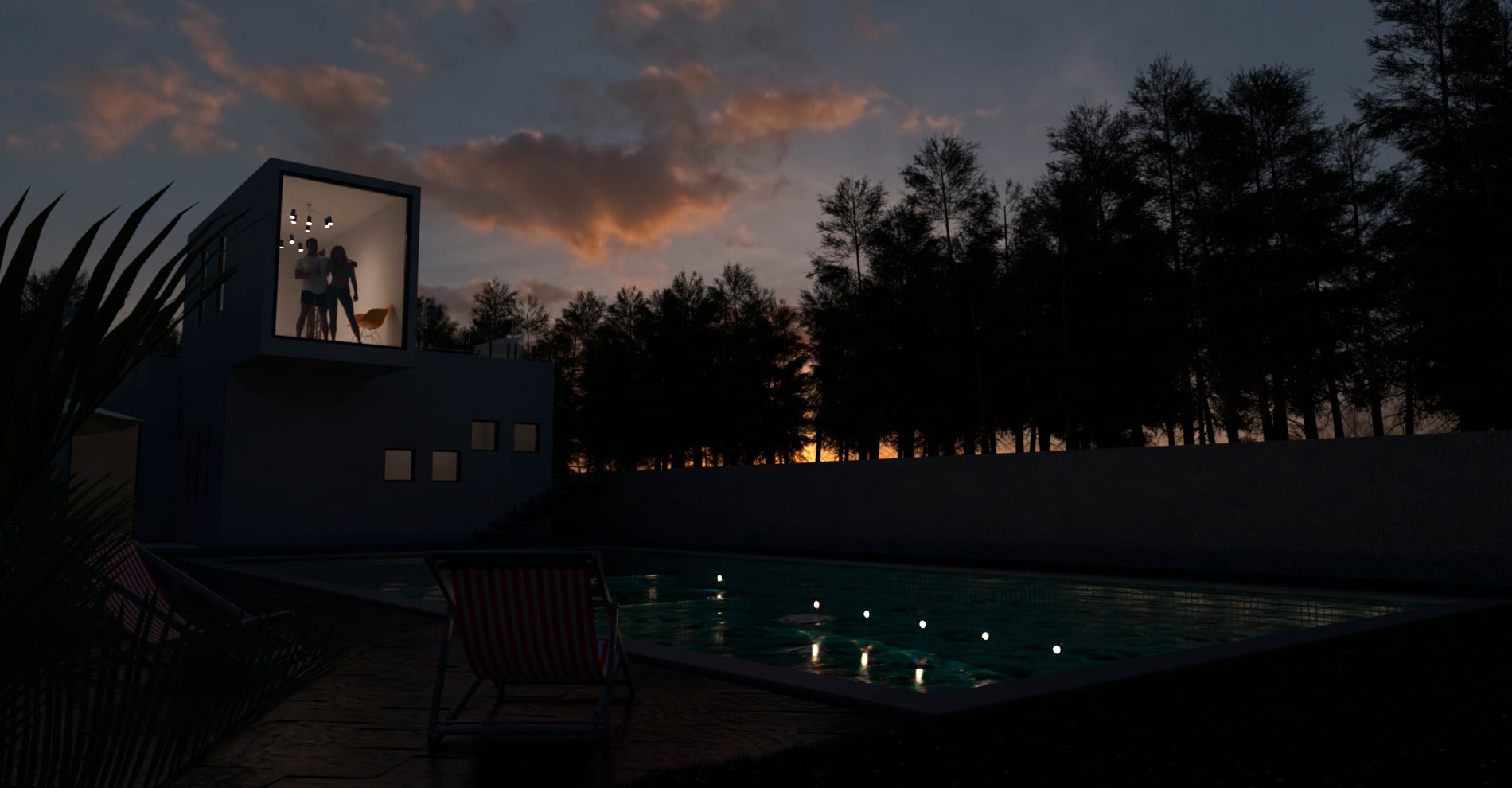Easygoing Swimming Pool | Daz 3D