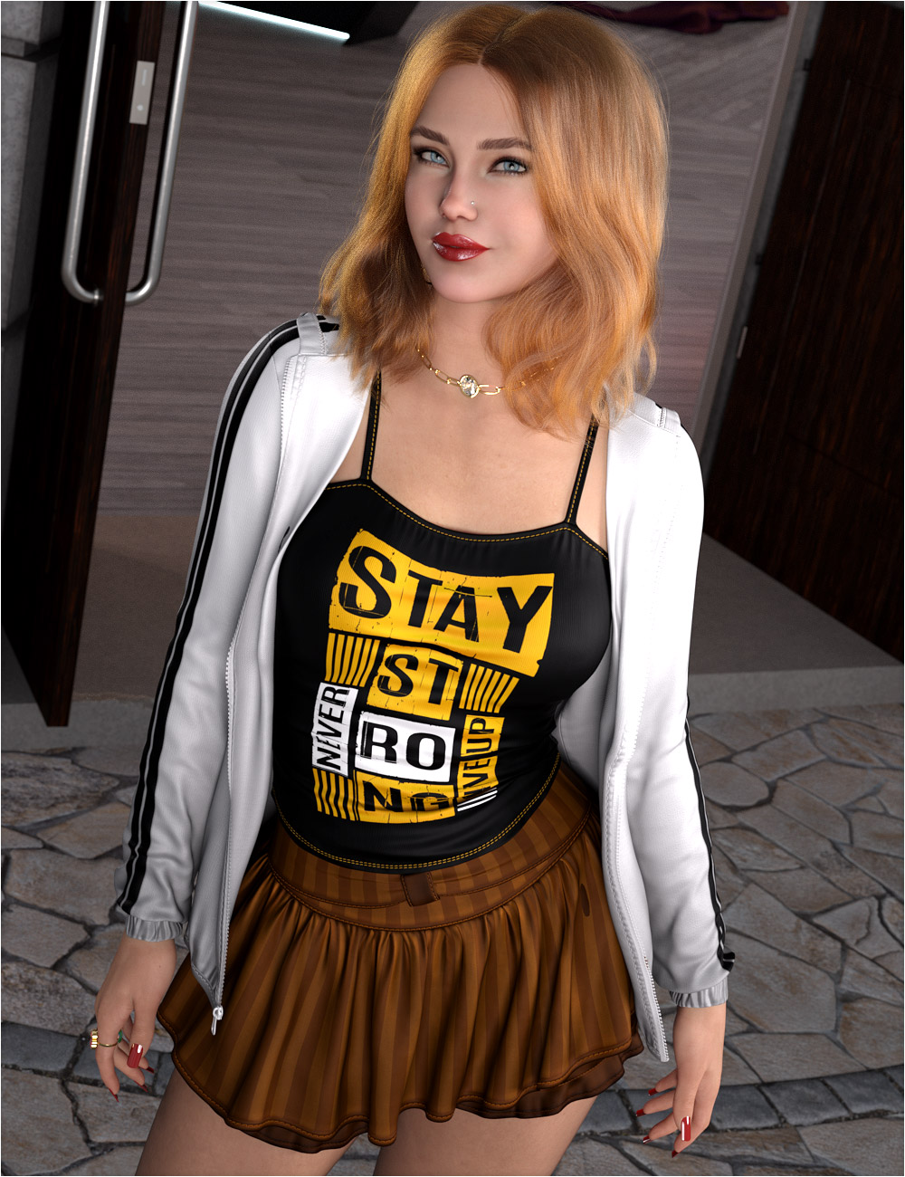 Standard Textures for dForce SU Daily Suit ⋆ Freebies Daz 3D
