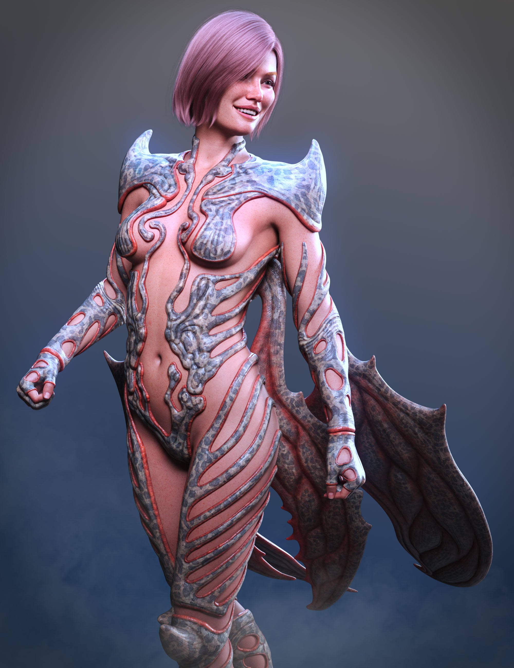 Bio Squad Stinger for Genesis 9 | Daz 3D