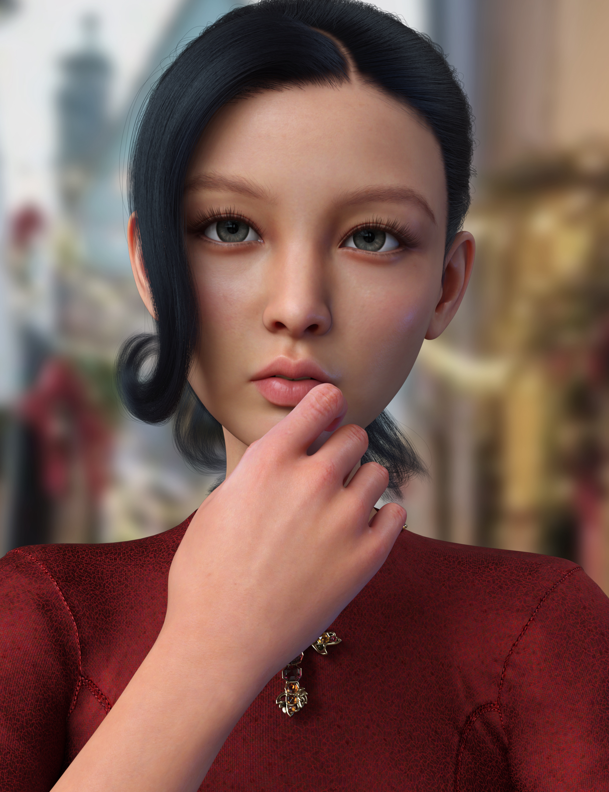 Vo Eimi, and Young, and Vo Jun, and Young HD for Genesis 9 Character ...