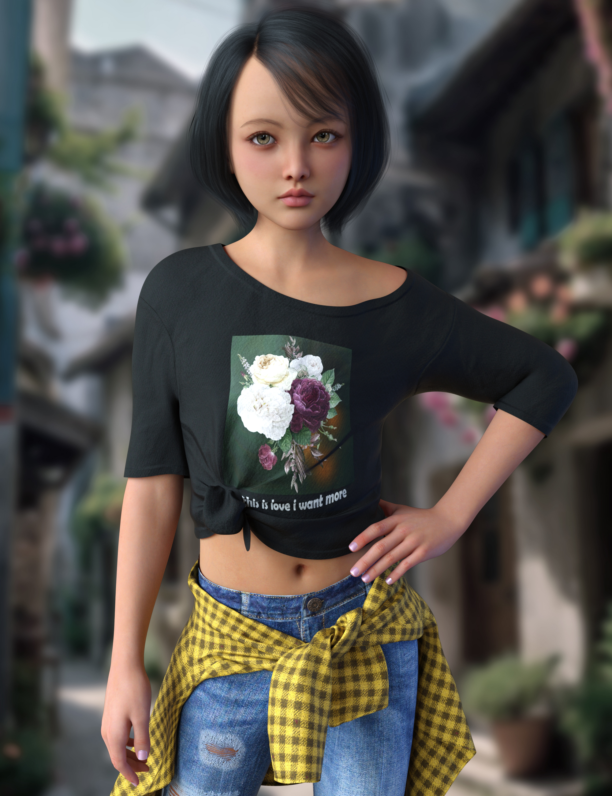 Vo Eimi, and Young, and Vo Jun, and Young HD for Genesis 9 Character ...