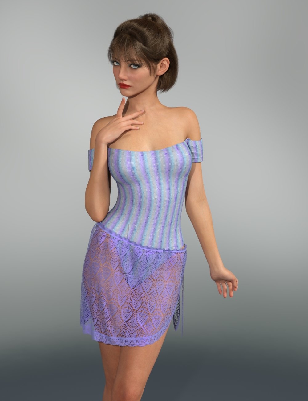 dForce Alexa Swim Collection for Genesis 9 | Daz 3D