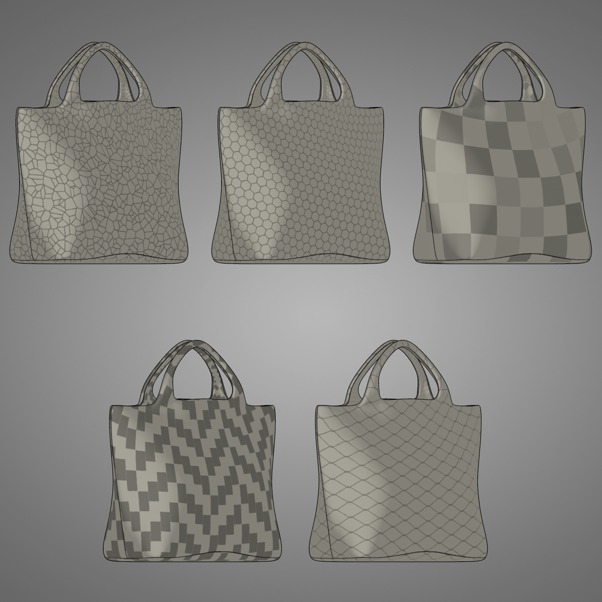Casual Elegance Bags Toon for Genesis 9 Add-On | Daz 3D