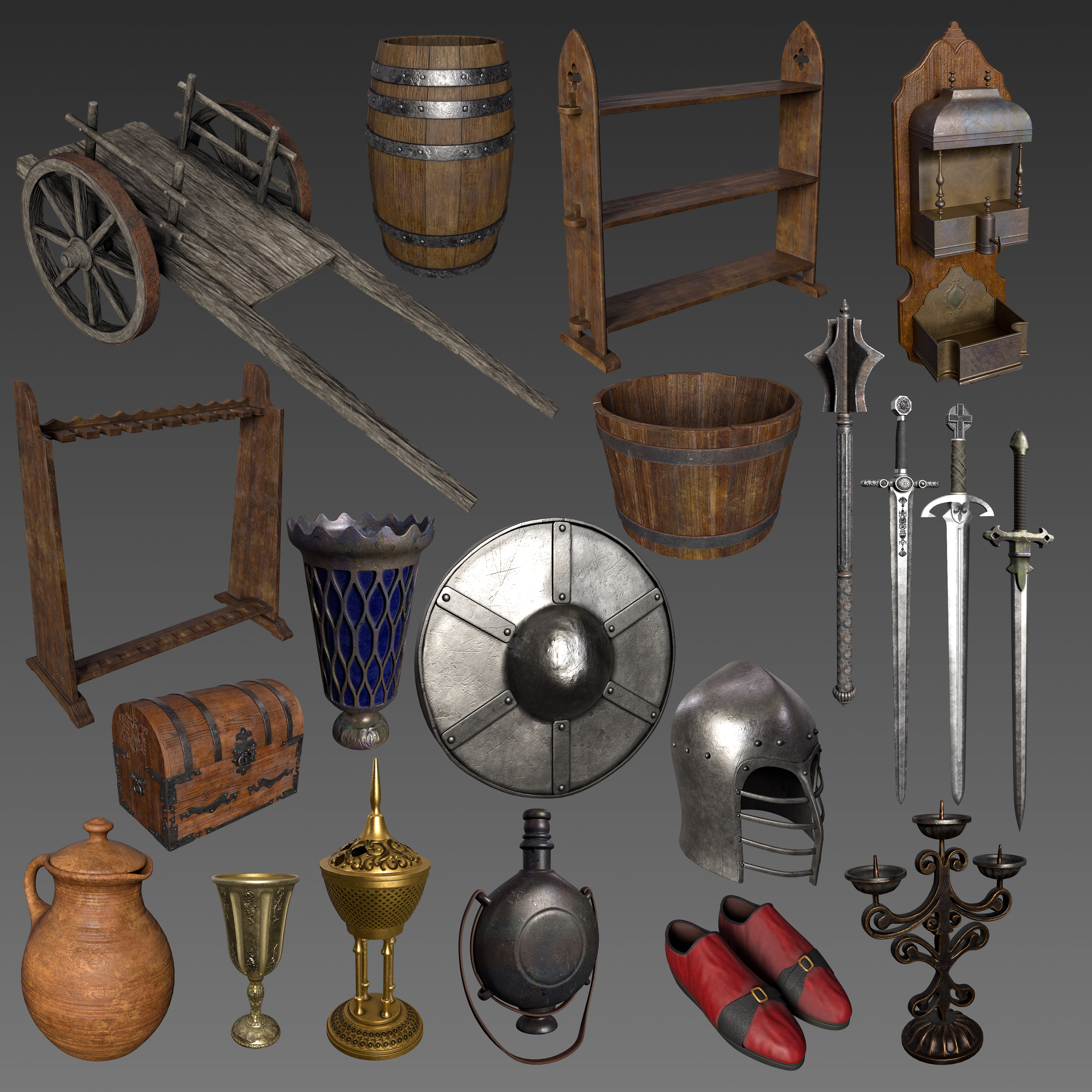 FG Medieval Times ⋆ Freebies Daz 3D