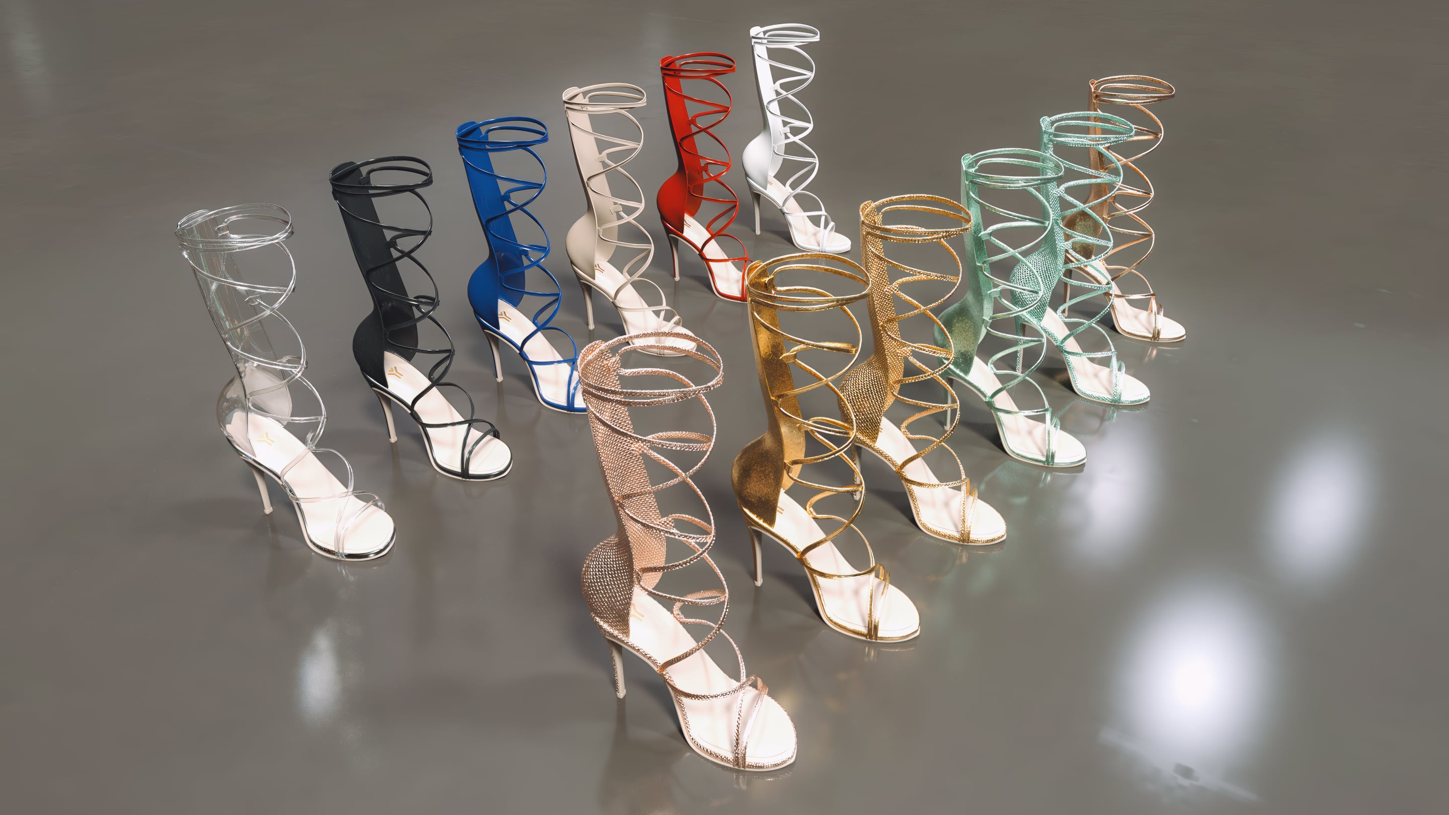 Polish Heels Collection 01 | Daz 3D