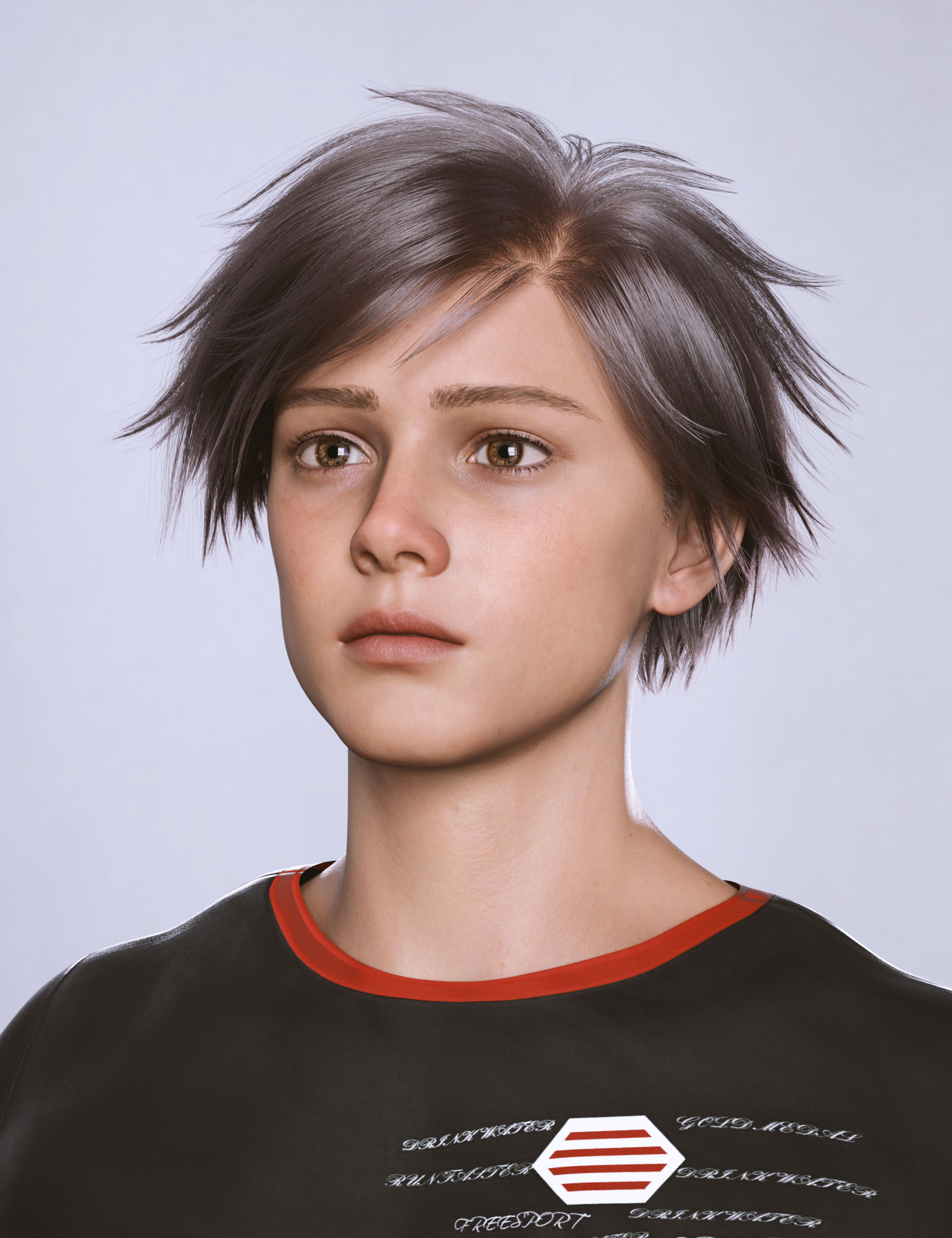 dForce AK Featurely Hair for Genesis 9 | Daz 3D