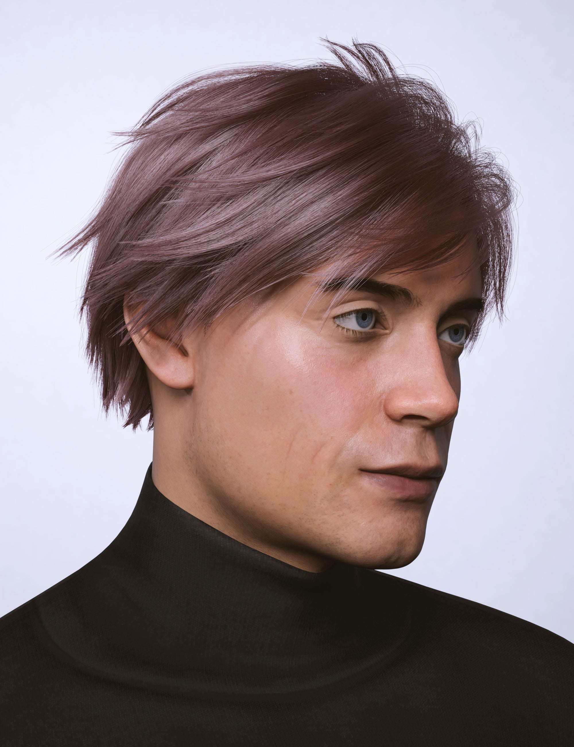 dForce AK Featurely Hair for Genesis 9 | Daz 3D