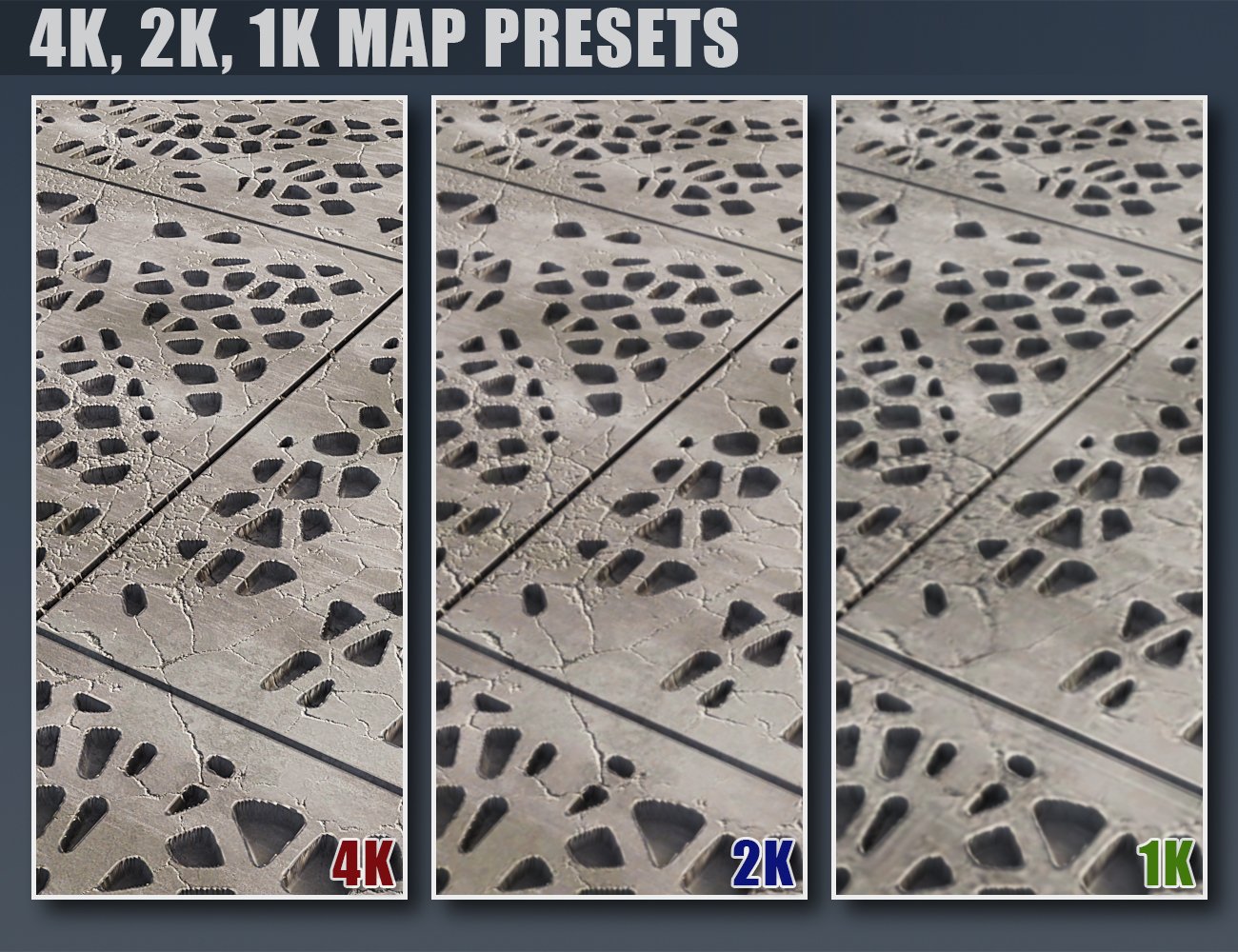 DD PBR Concrete Panel Shaders for Iray | Daz 3D