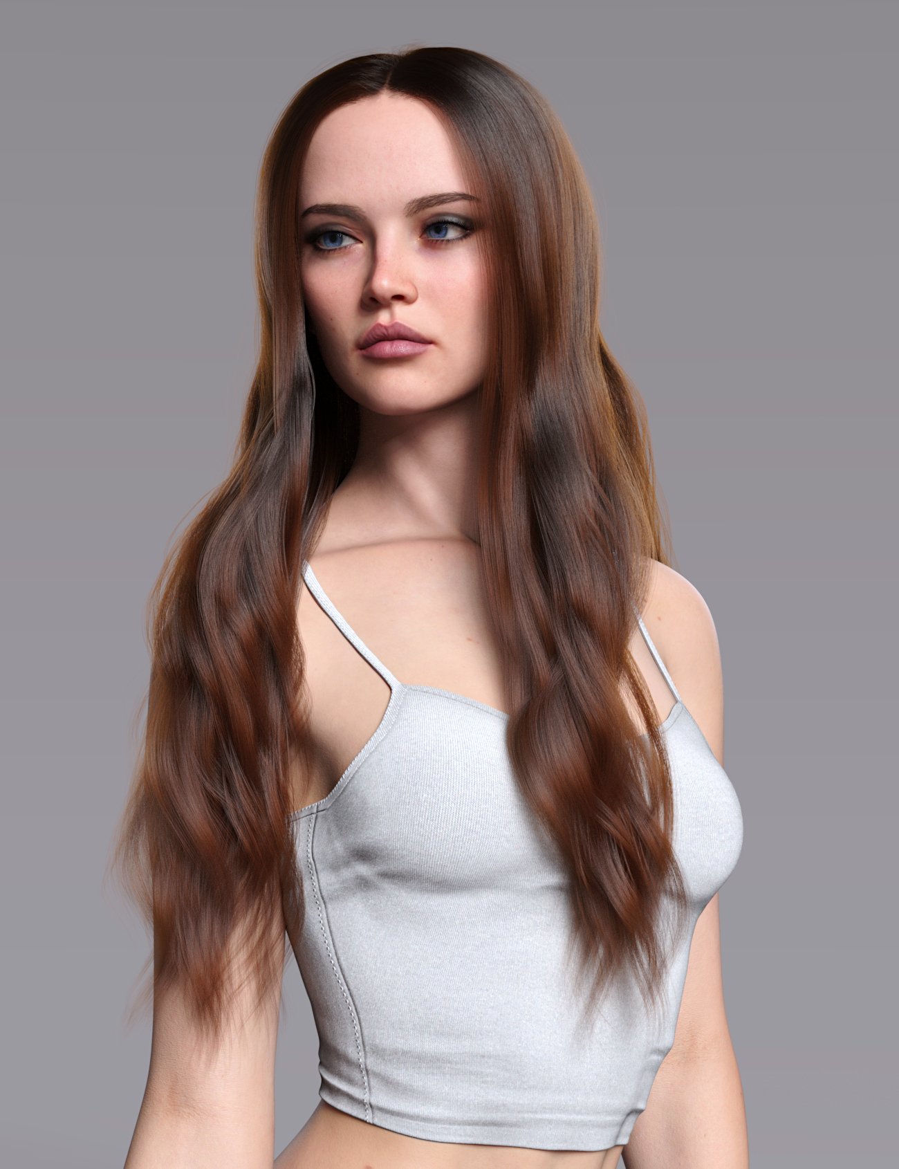 dForce Sandra Hair for Genesis 9 | Daz 3D