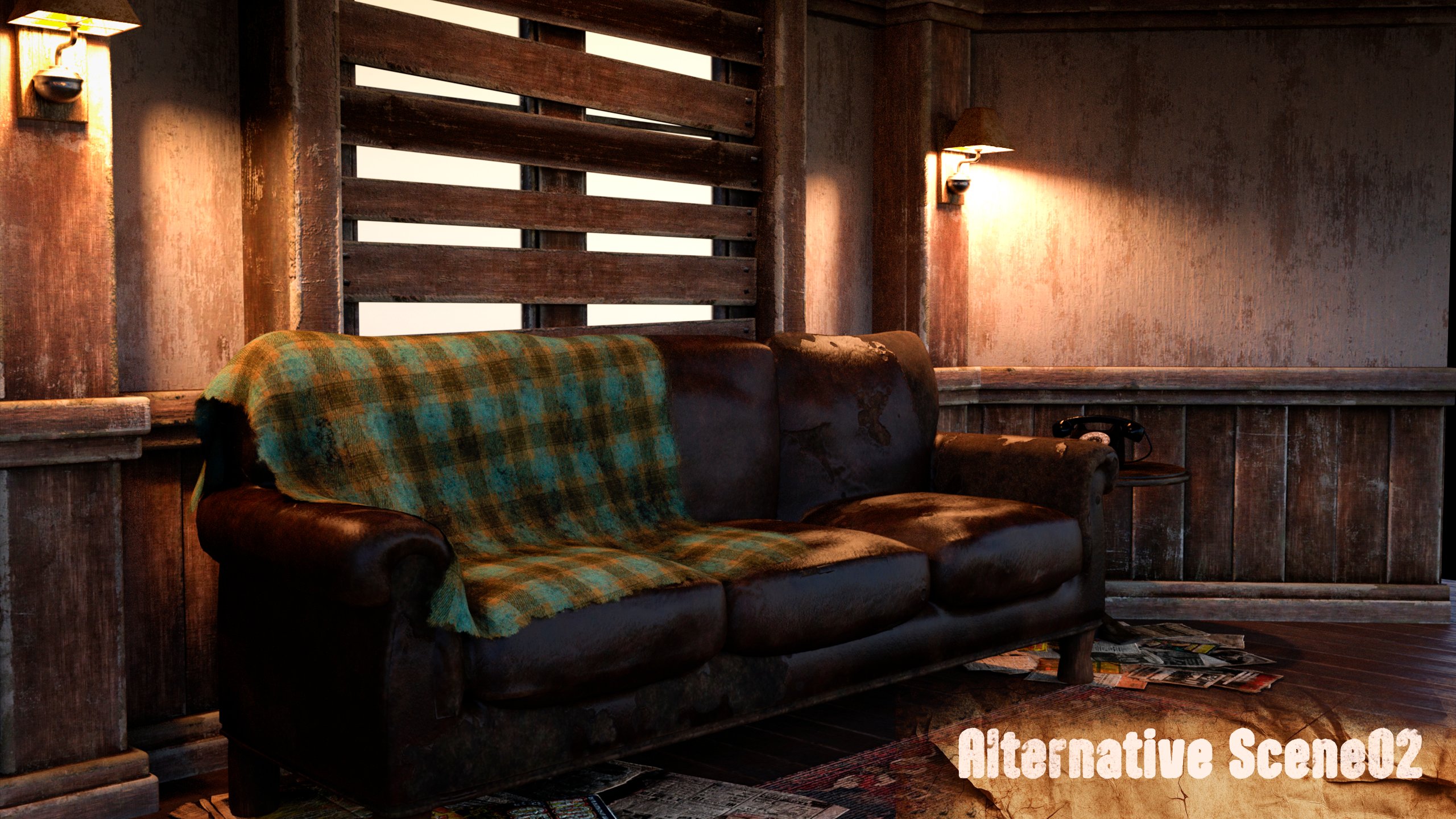 M3D Decayed Room | Daz 3D