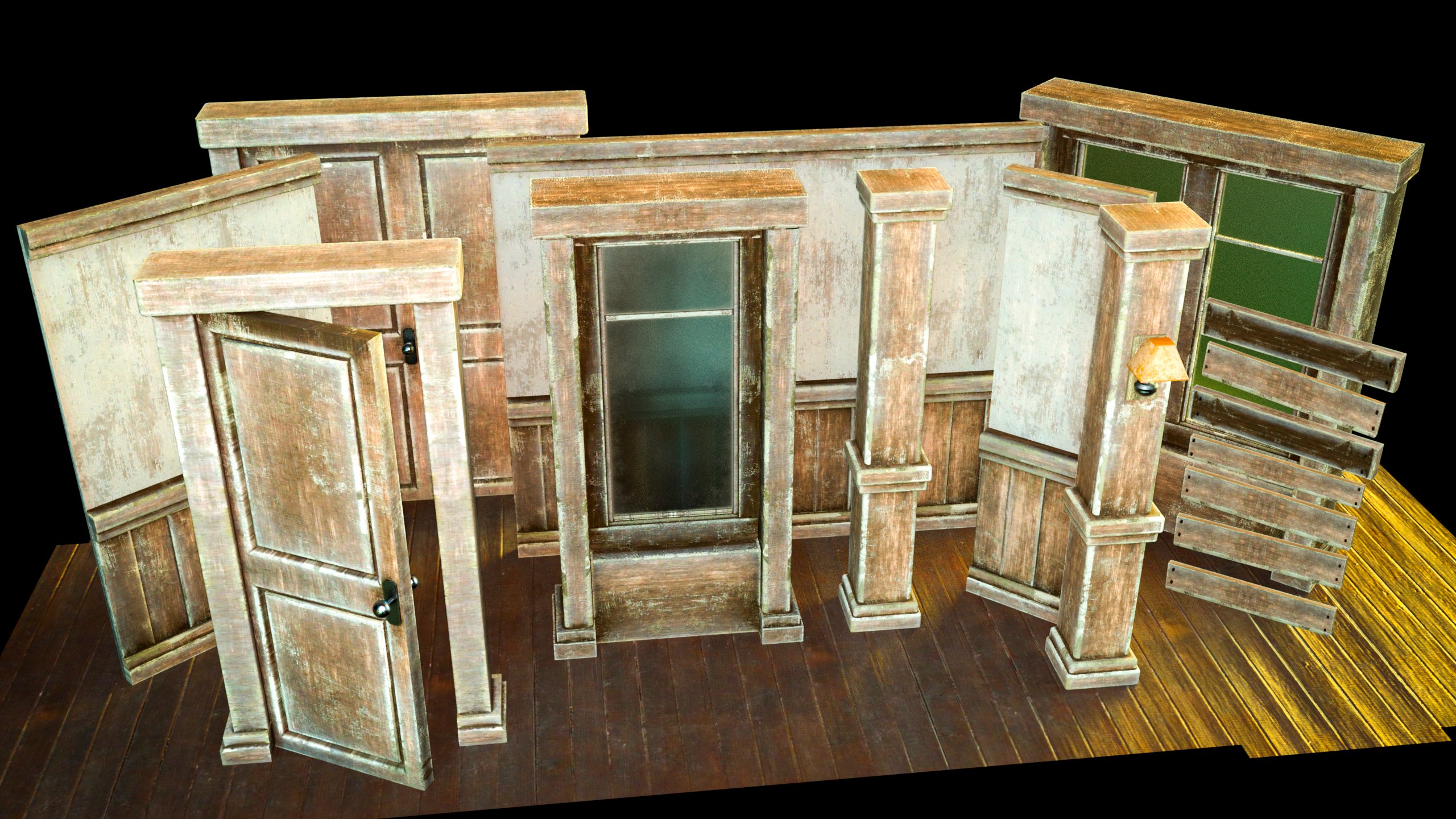 M3D Decayed Room | Daz 3D