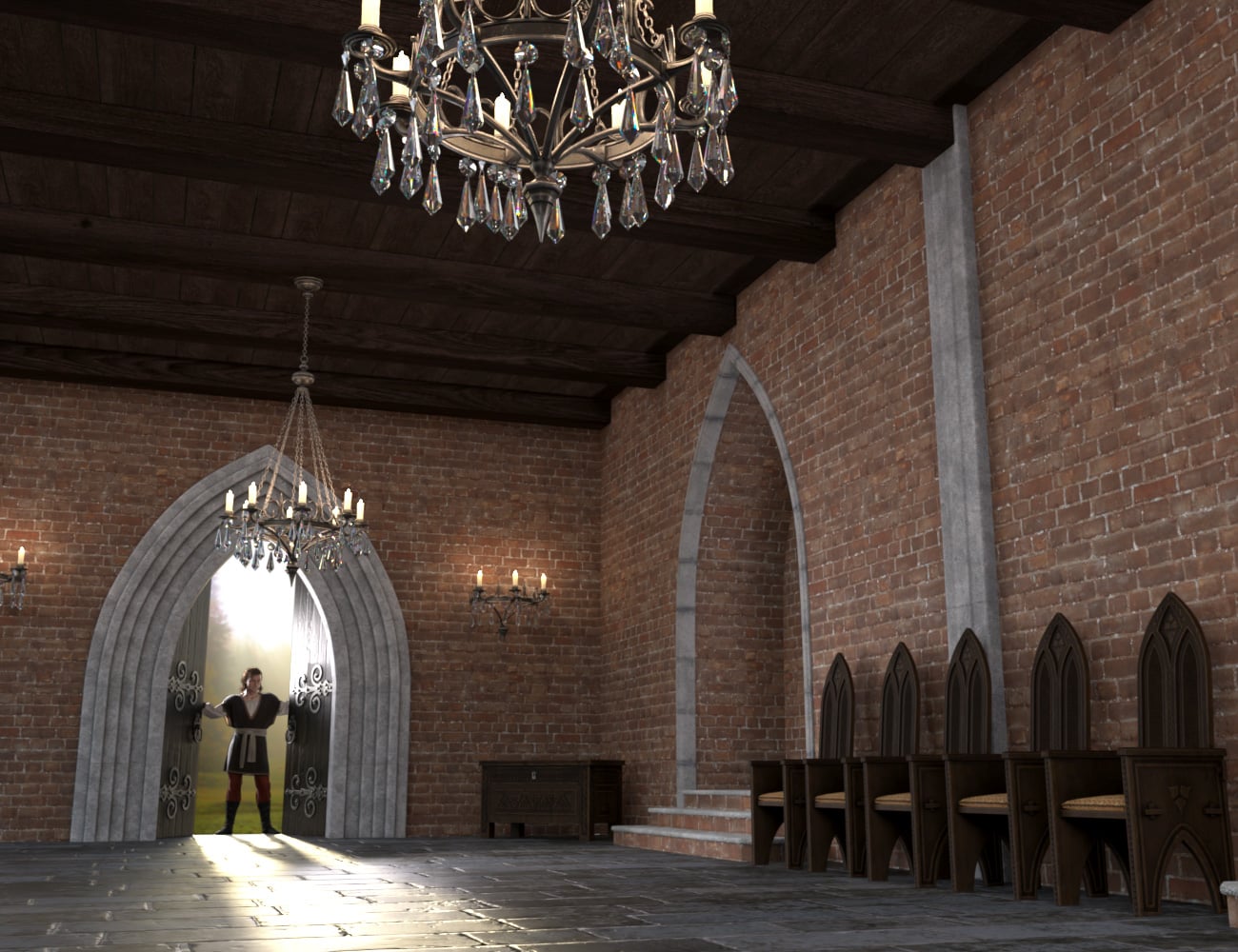 Gothic Vignette Construction Kit | Daz 3D
