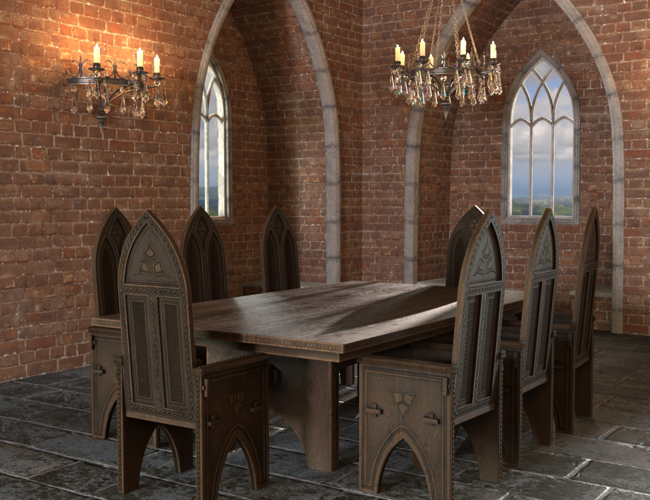 Gothic Vignette Construction Kit | Daz 3D