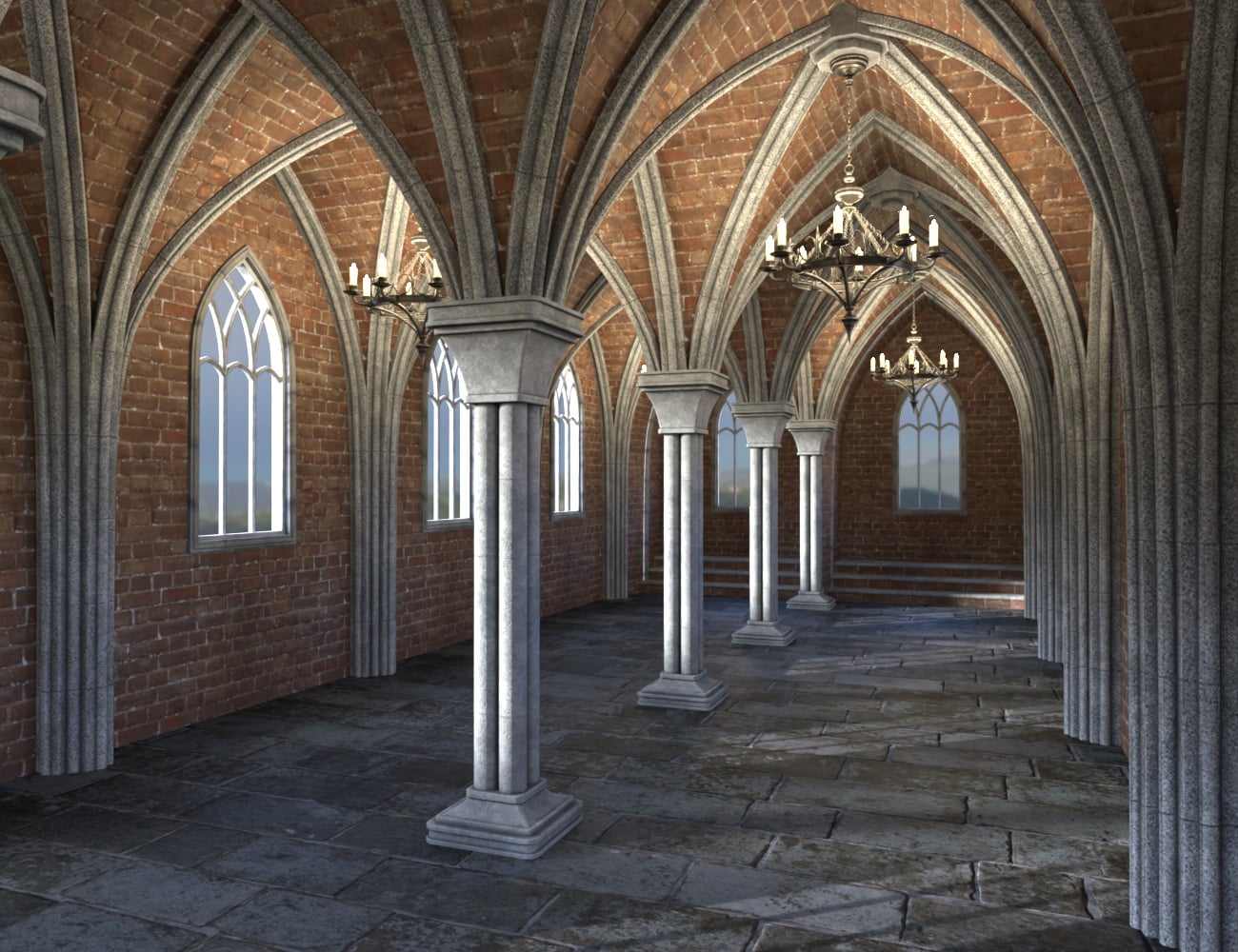 Gothic Vignette Construction Kit | Daz 3D