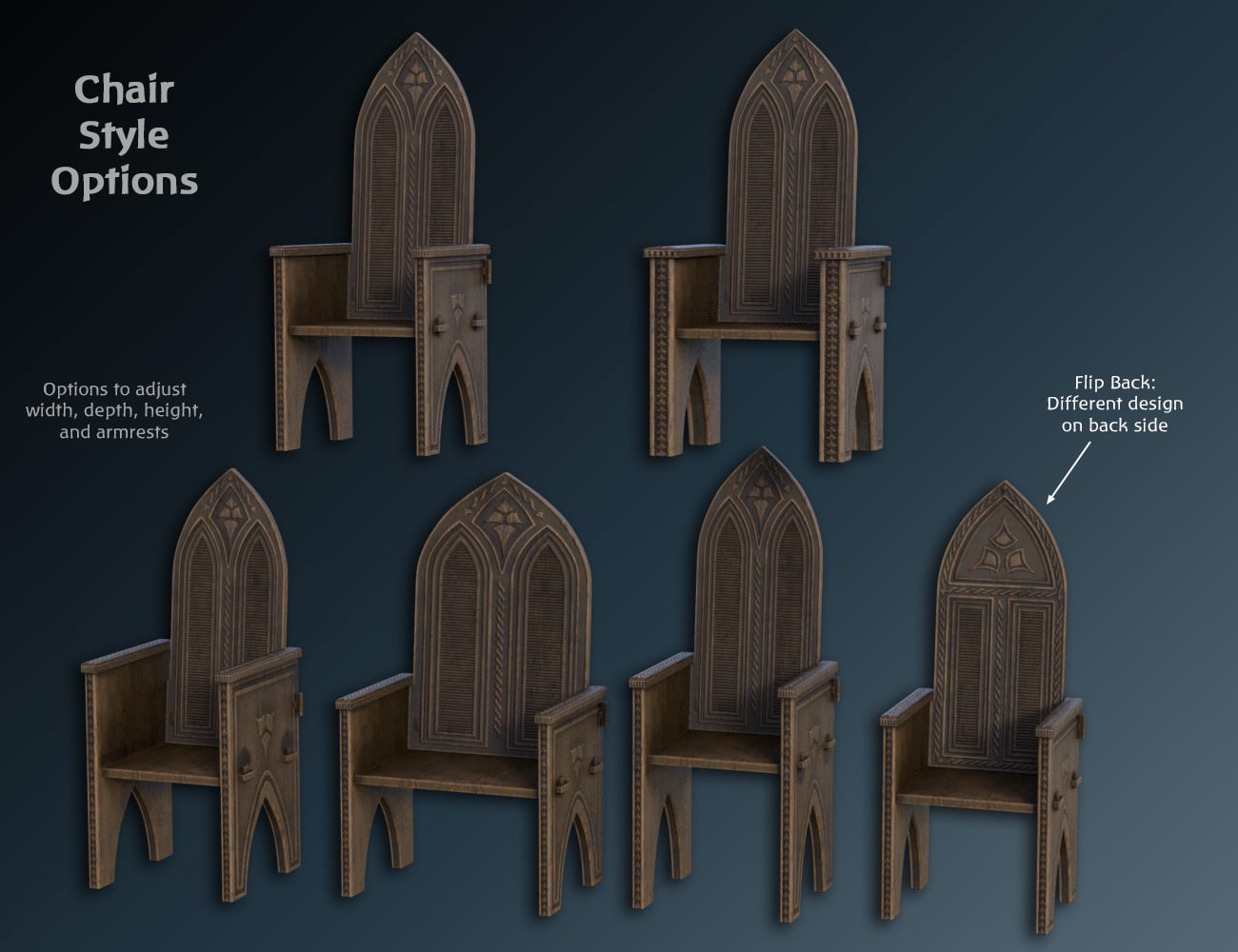 Gothic Vignette Construction Kit | Daz 3D