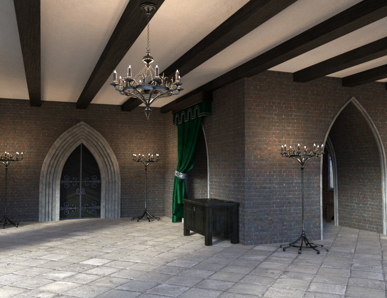 Gothic Vignette Construction Kit Addon Textures | Daz 3D