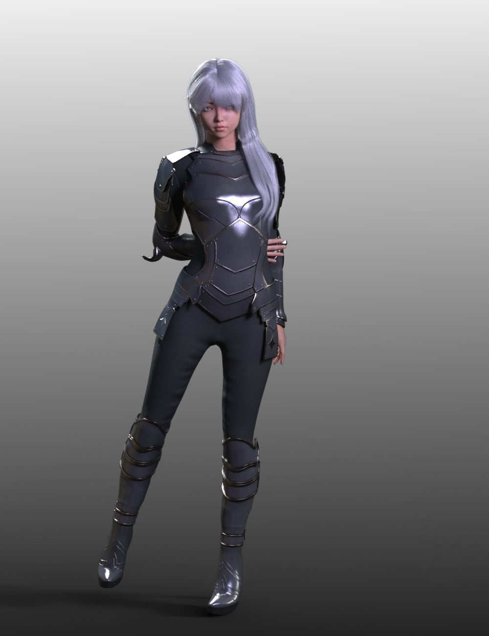 FG Lady Knight Outfit for Genesis 9 | Daz 3D