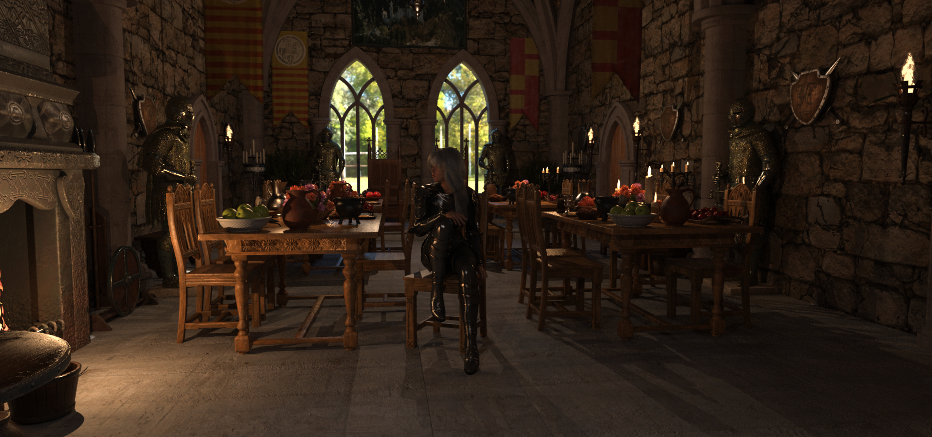 FG Medieval Lounge Bundle | Daz 3D