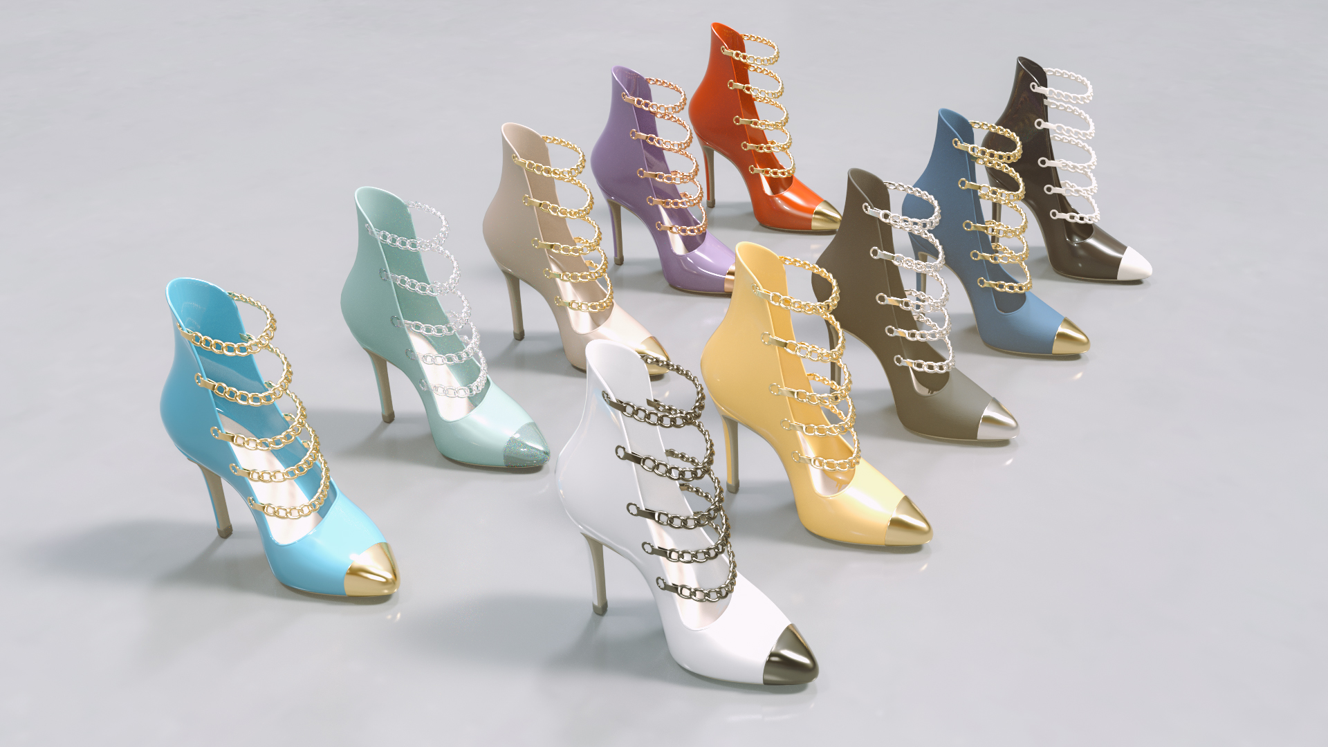 Polish Heels Collection 02 | Daz 3D