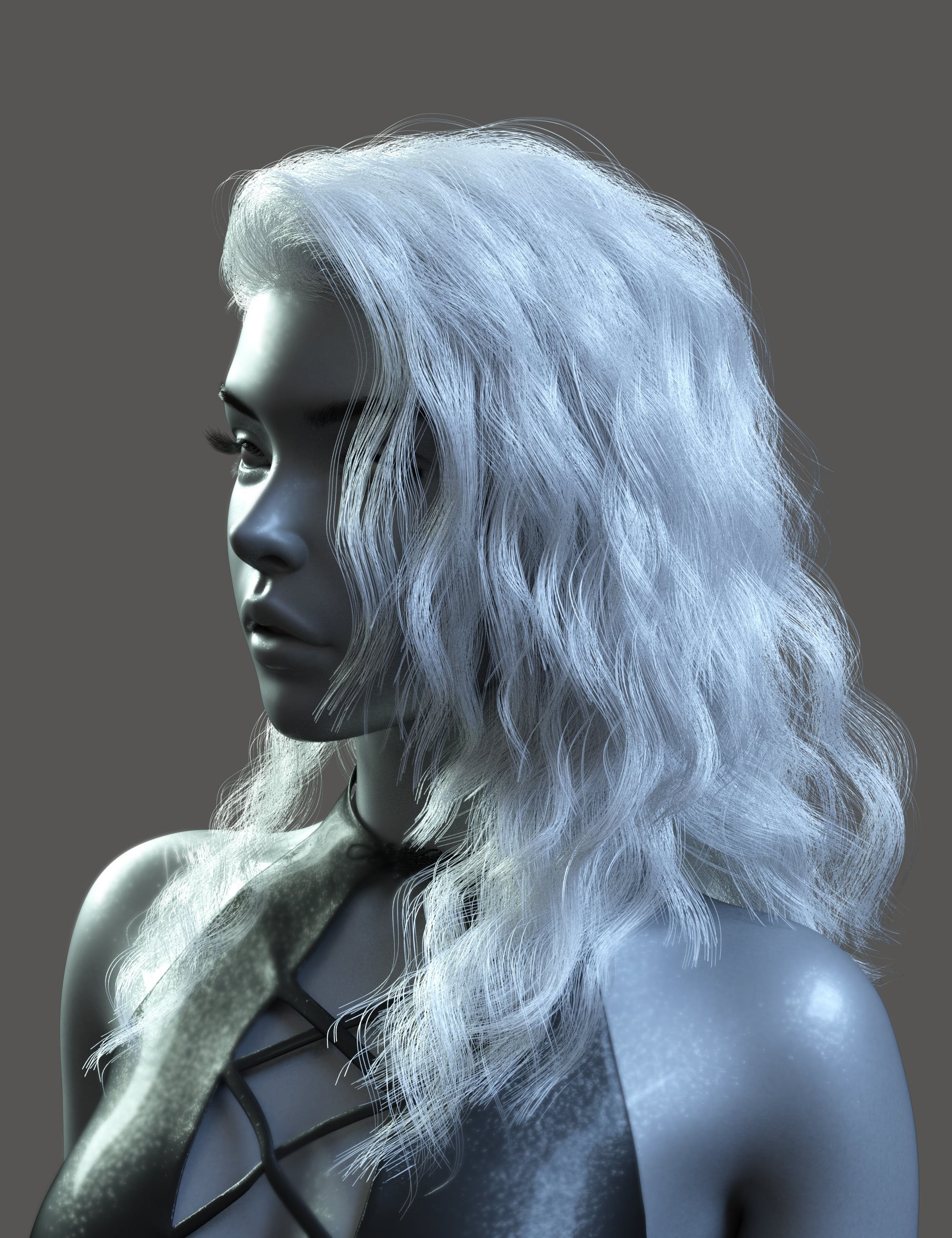 dForce Geanna Hair for Genesis 9 | Daz 3D