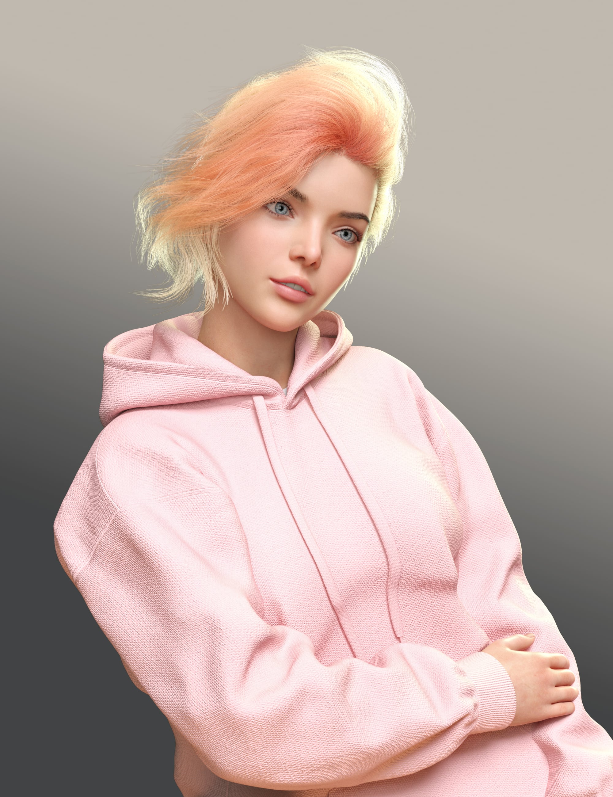 dForce Vinn Hair for Genesis 9 | Daz 3D
