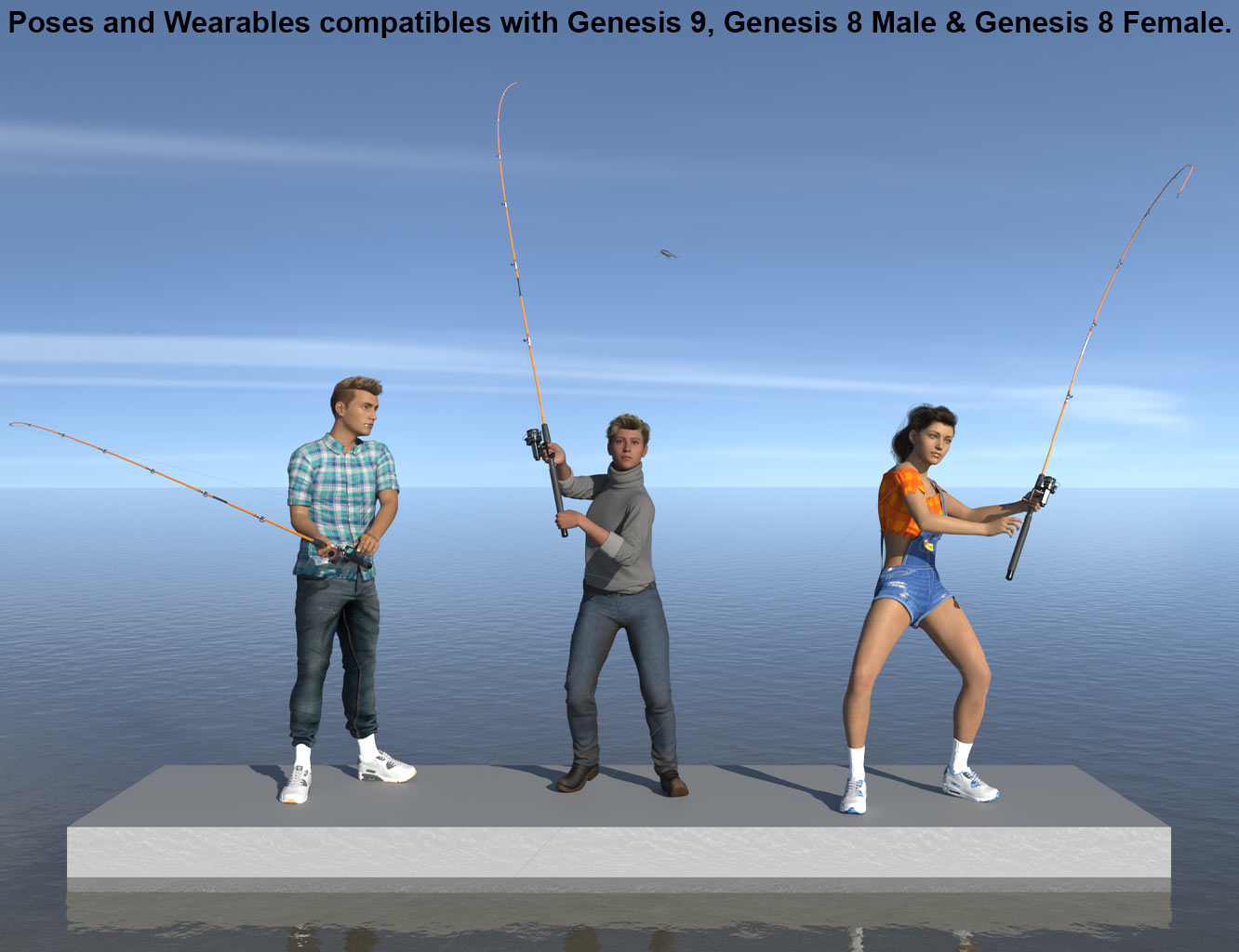 Fishing Rod | Daz 3D