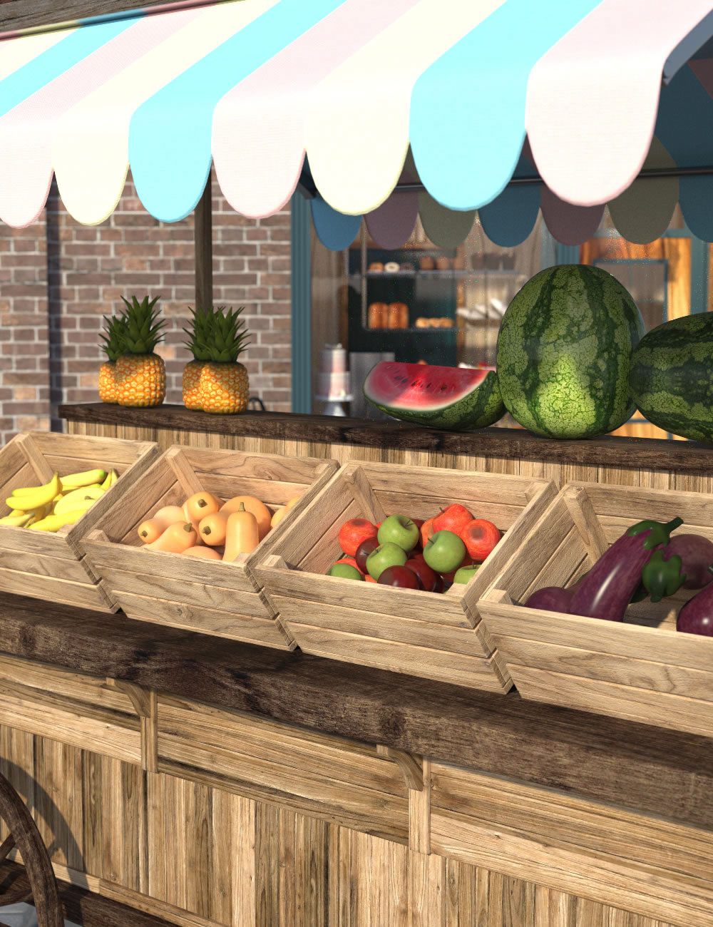 Cart Bundle | Daz 3D