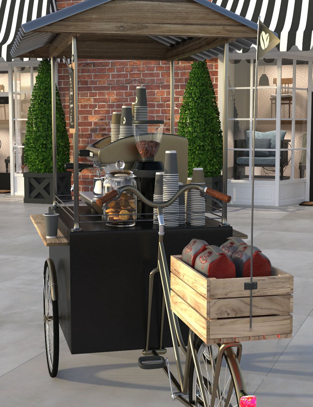 Cart Bundle | Daz 3D