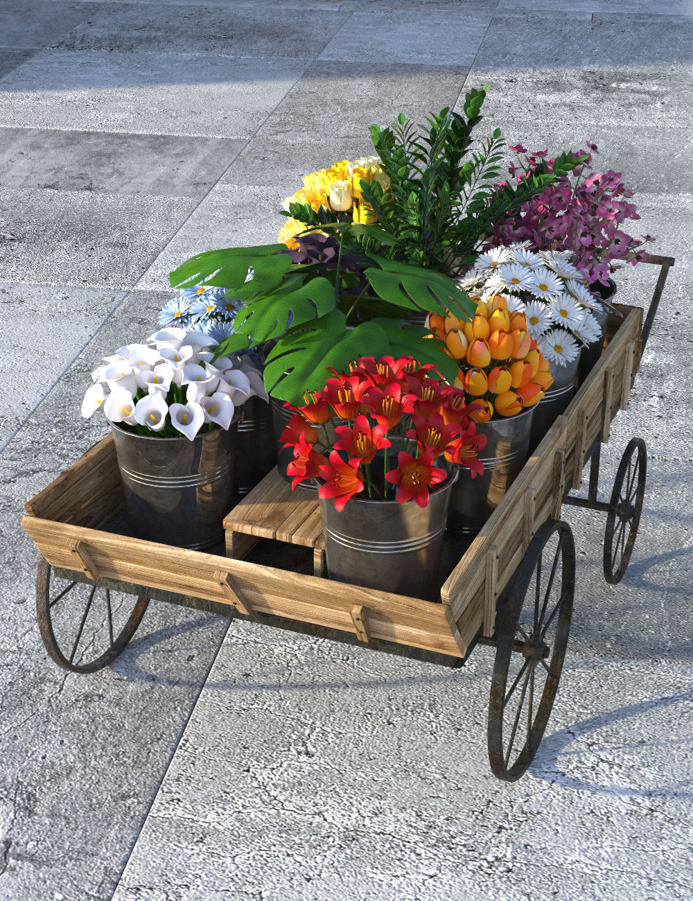 Cart Bundle | Daz 3D