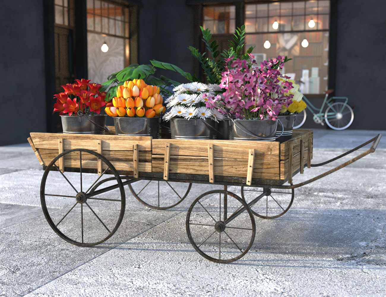 Cart Bundle | Daz 3D