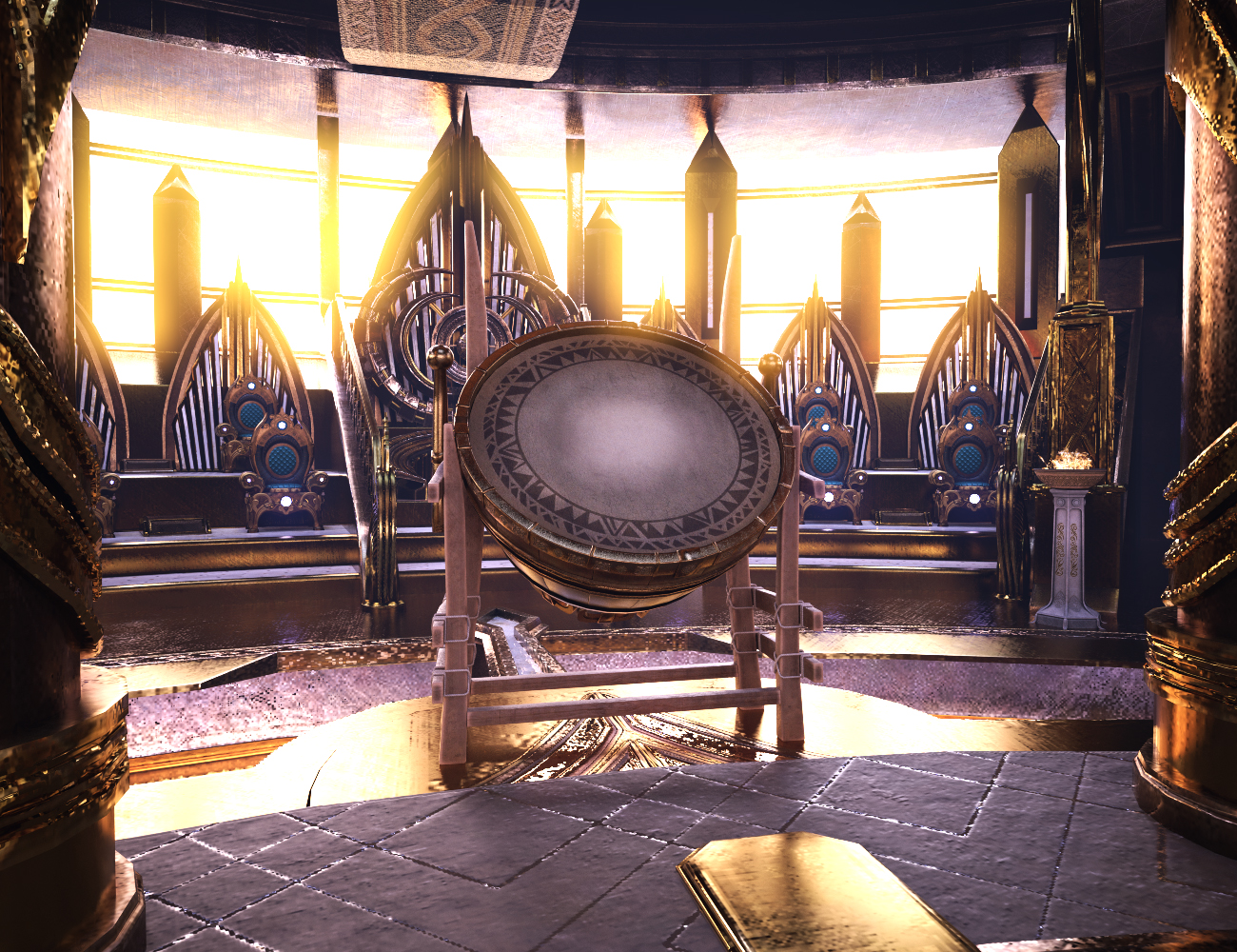 XI Fight Arena of Gods | Daz 3D