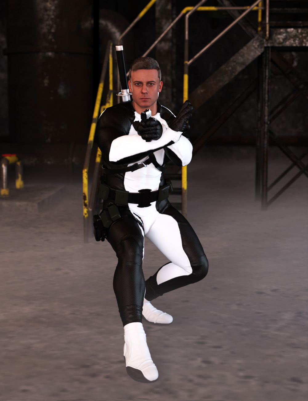 MM3D Hero HD Shapes for Genesis 9 Masculine | Daz 3D