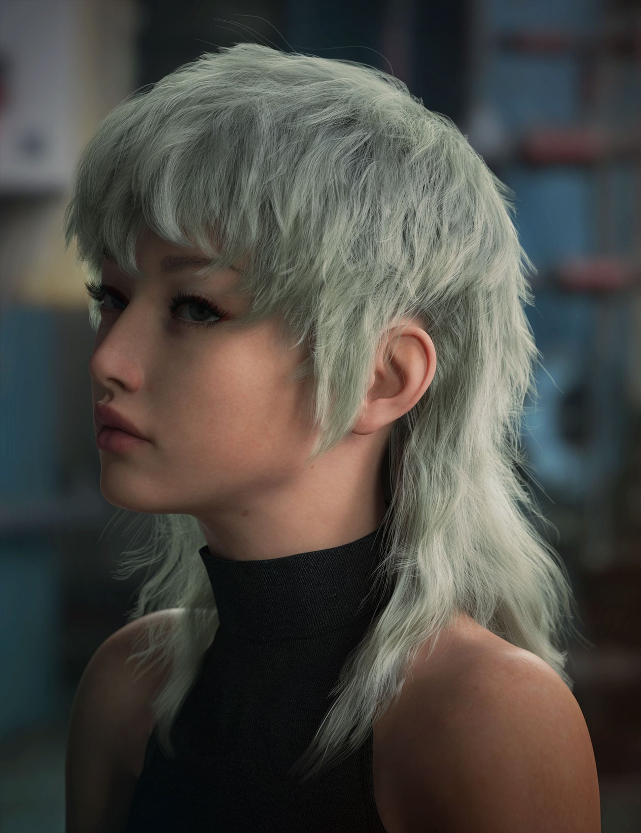 dForce Oakley Hair for Genesis 9 | Daz 3D
