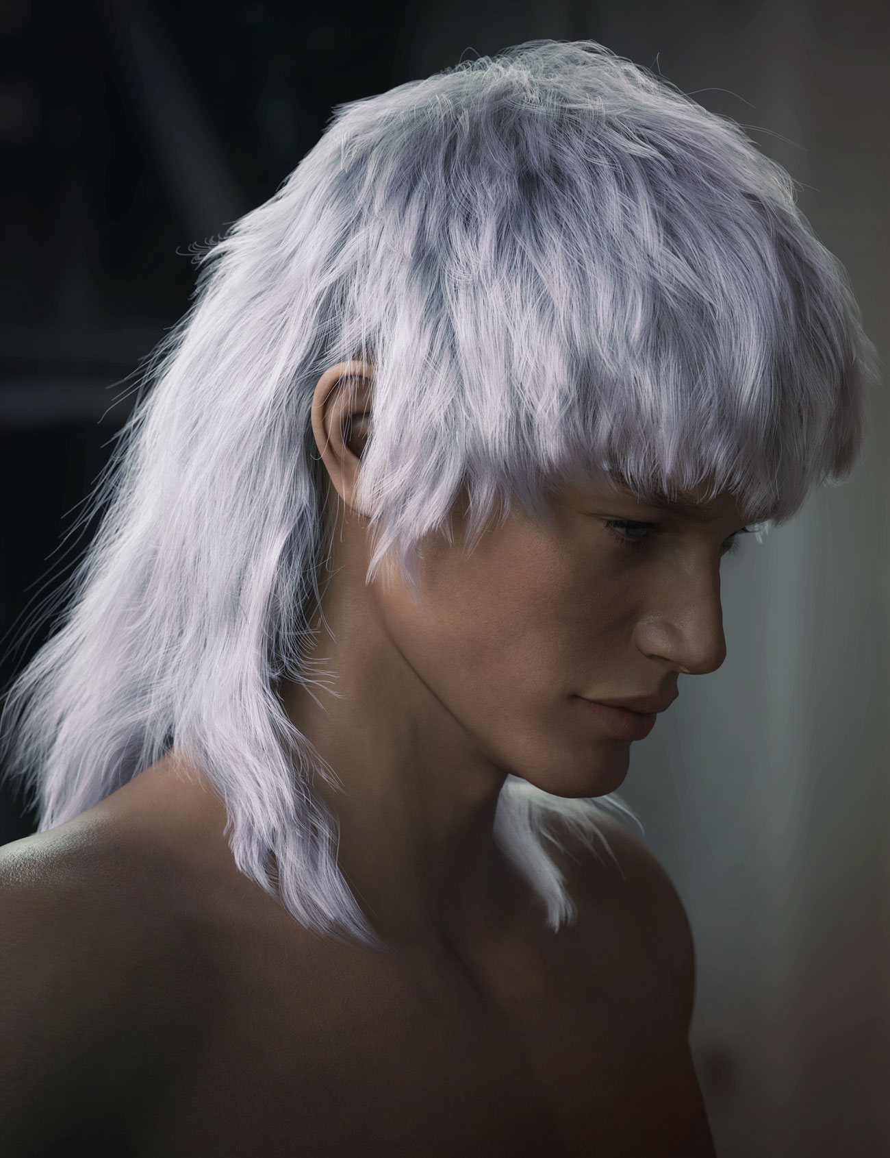 dForce Oakley Hair for Genesis 9 | Daz 3D