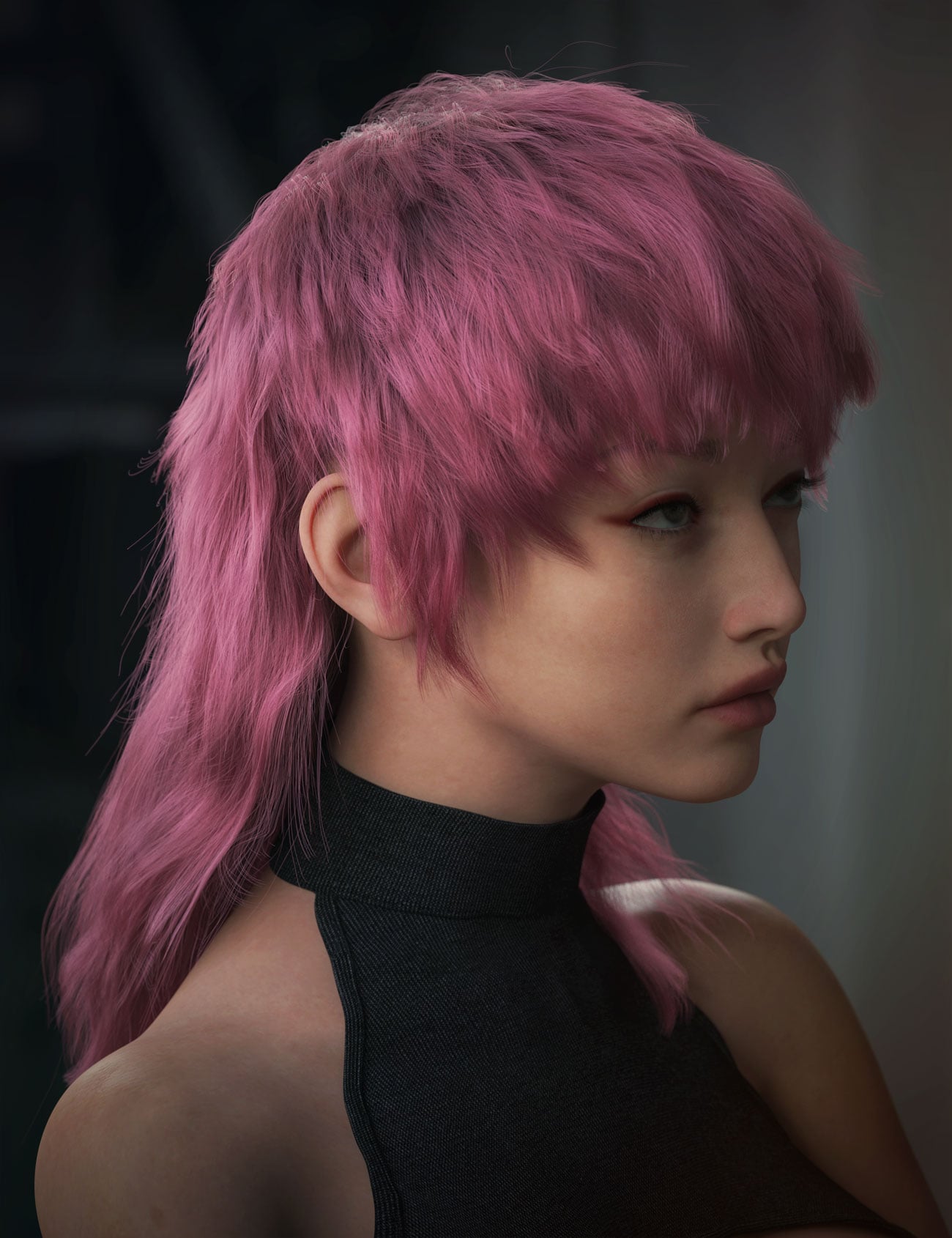 dForce Oakley Hair for Genesis 9 | Daz 3D