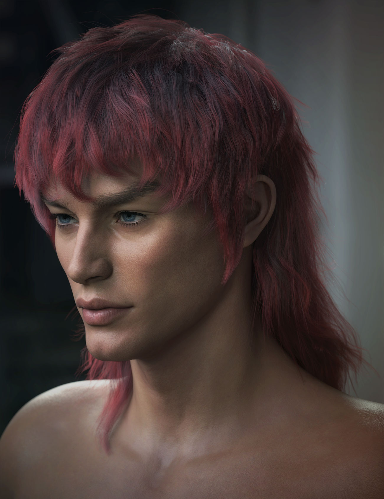 dForce Oakley Hair for Genesis 9 | Daz 3D