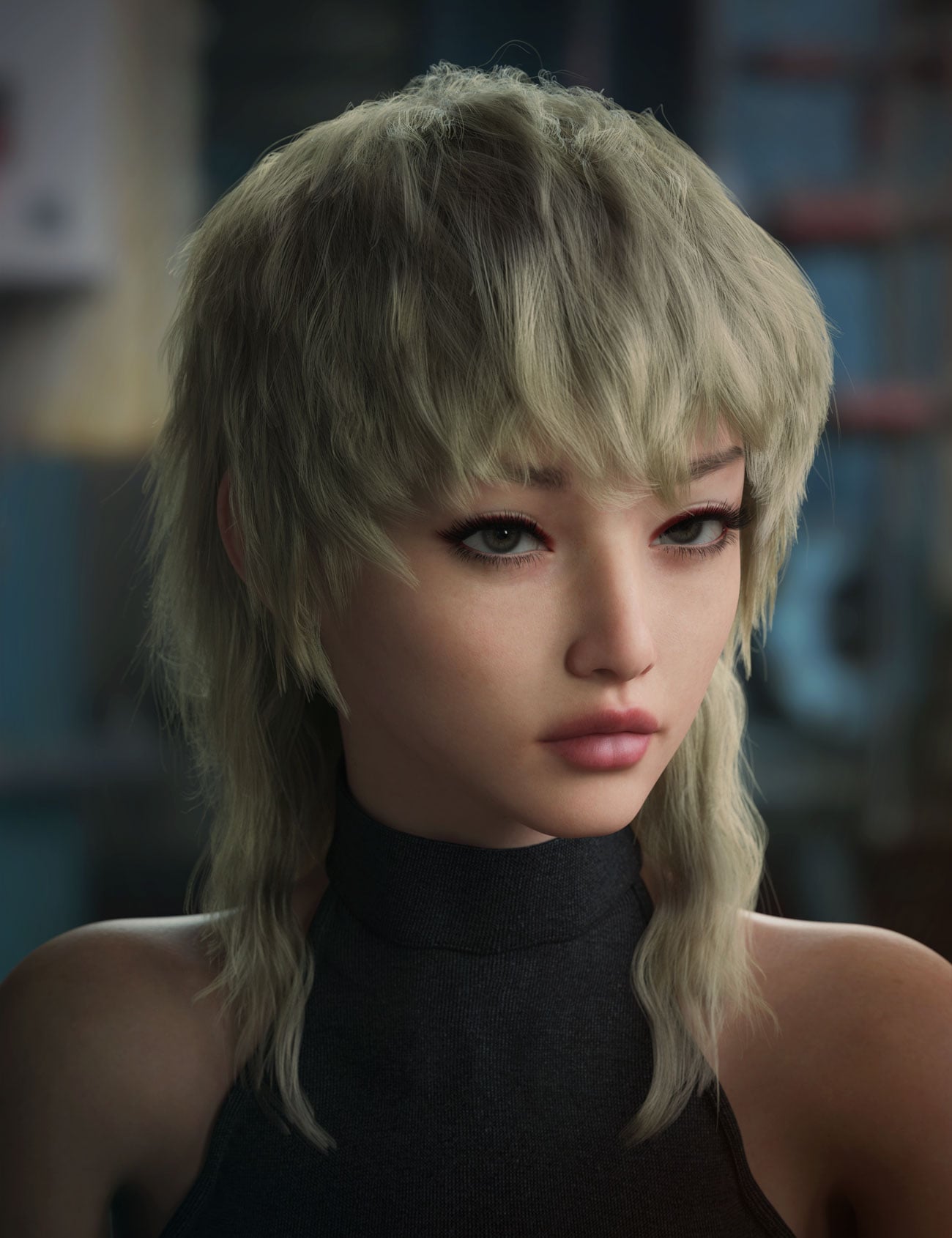 dForce Oakley Hair for Genesis 9 | Daz 3D