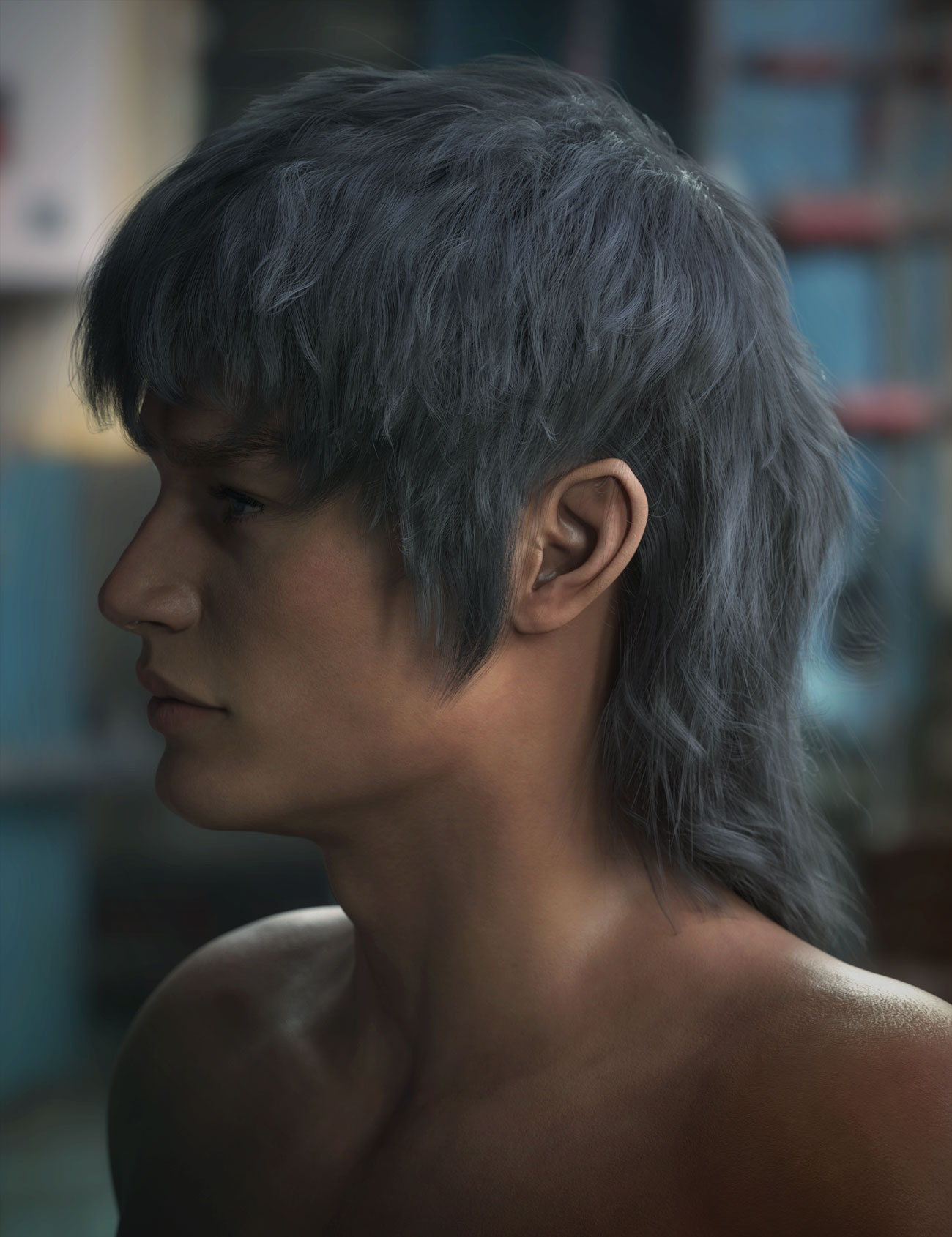 dForce Oakley Hair for Genesis 9 | Daz 3D