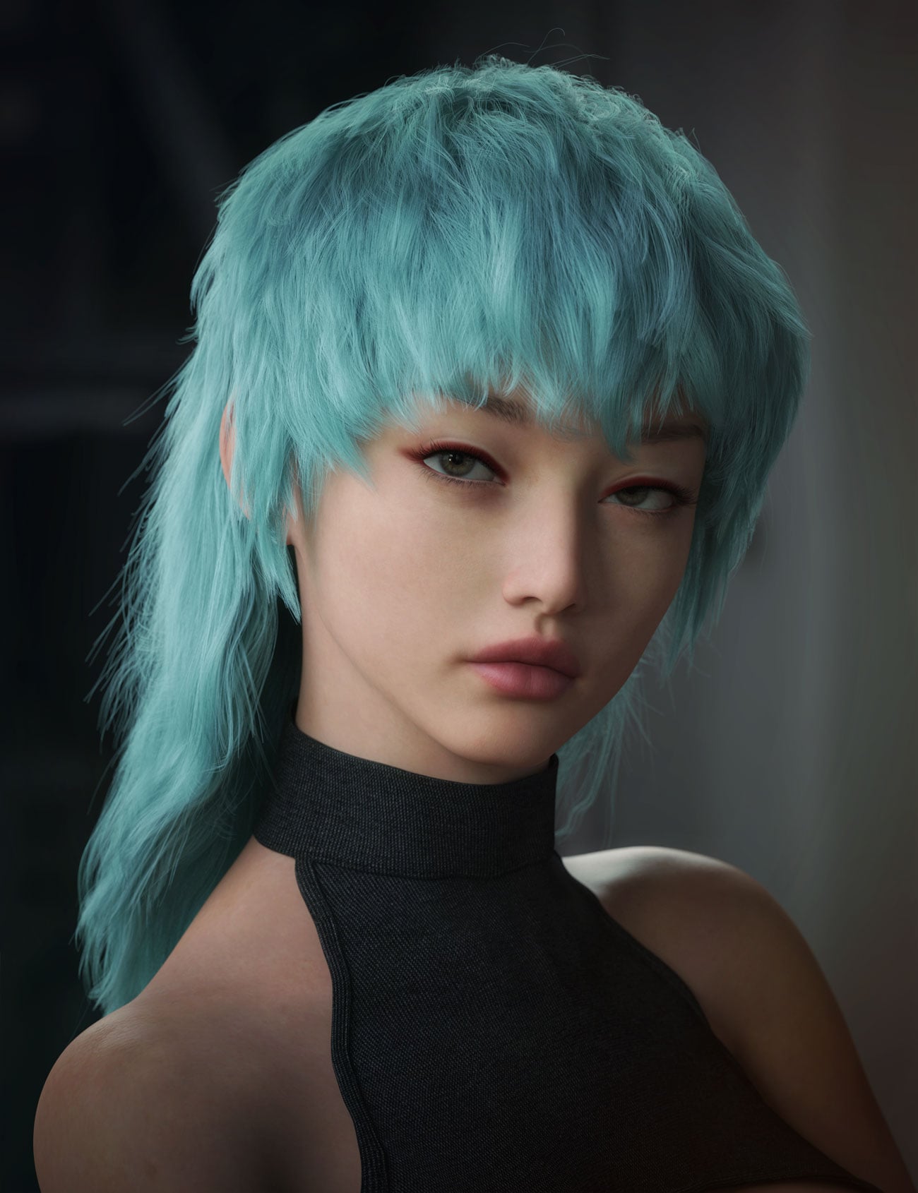 dForce Oakley Hair for Genesis 9 | Daz 3D