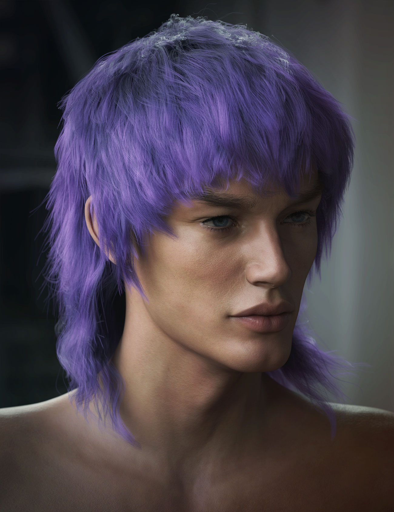 dForce Oakley Hair for Genesis 9 | Daz 3D
