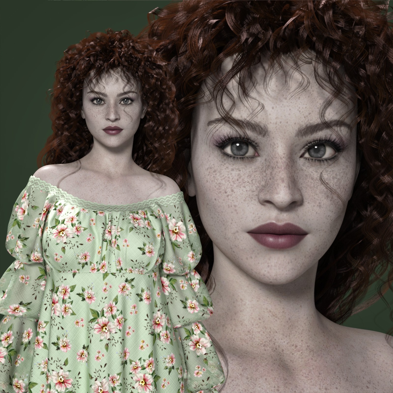 MbM Flora for Genesis 8 Female | Daz 3D