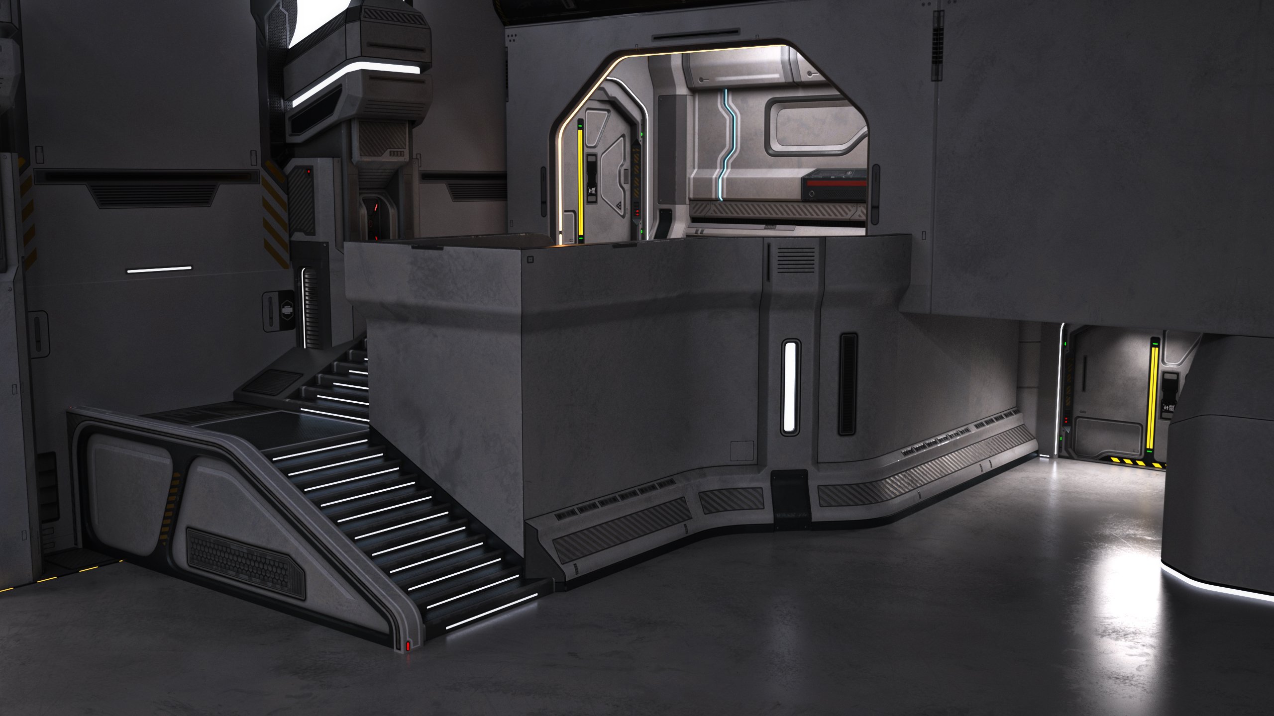 KuJ Sci-Fi Scene Bundle | Daz 3D