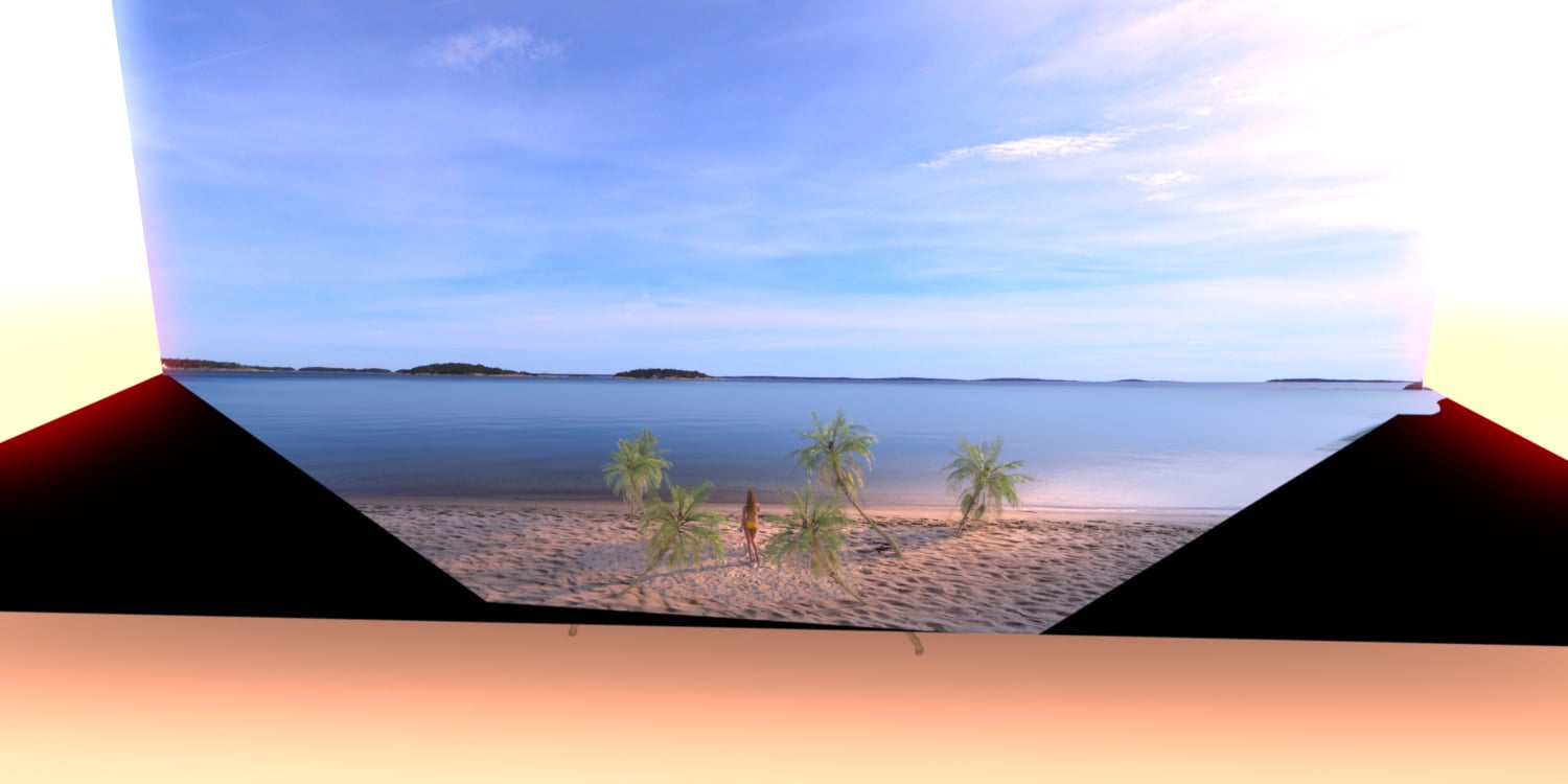 Quick Beach Vignette | Daz 3D