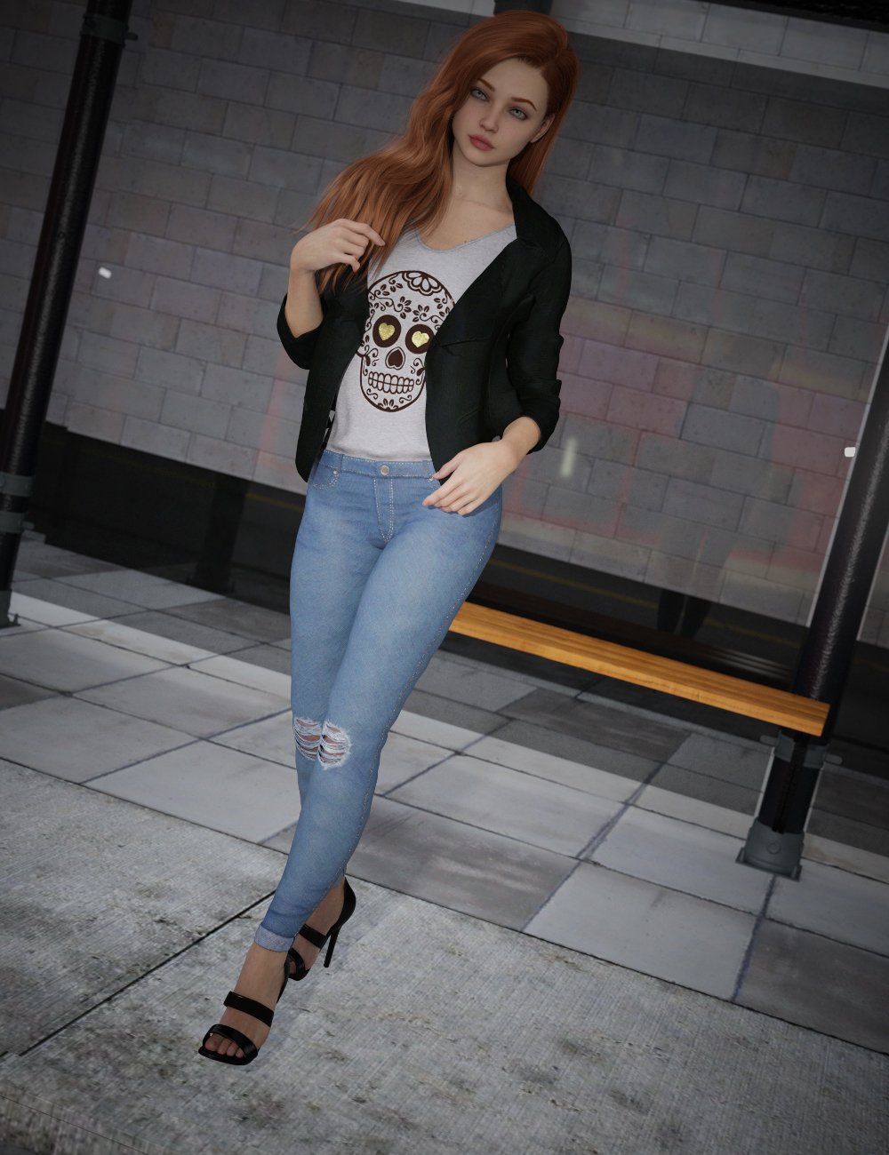 MGAB Gwen HD for Genesis 9 | Daz 3D