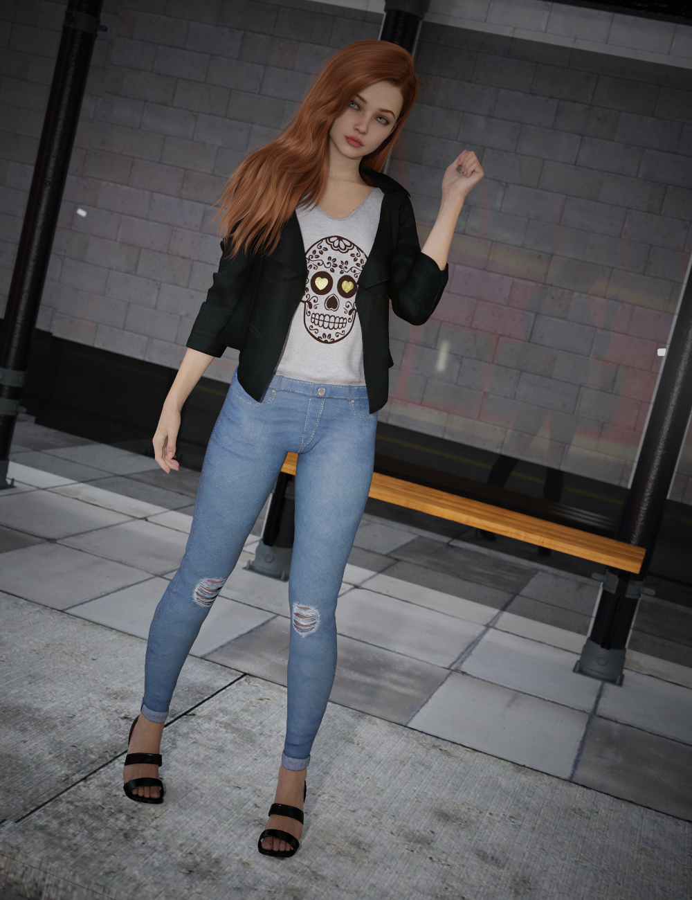 MGAB Gwen HD for Genesis 9 | Daz 3D