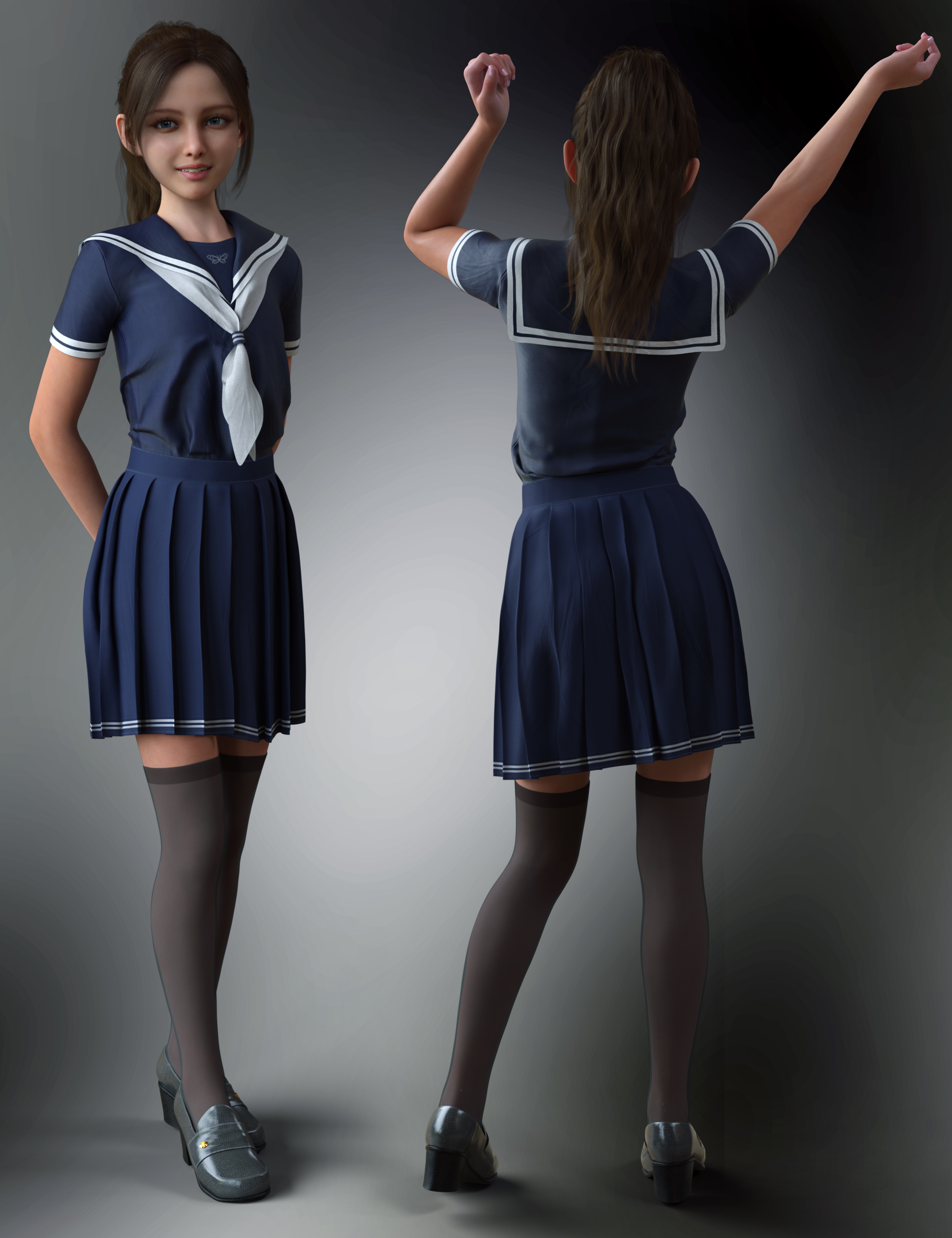 Vo Yuno and Young, and Vo Mio, and Young HD for Genesis 9 Character ...