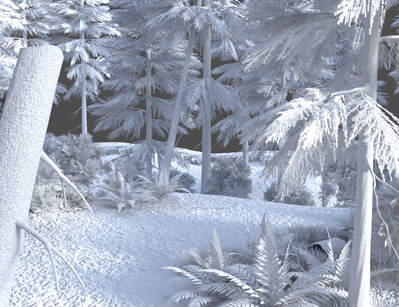 Misty Forest | Daz 3D